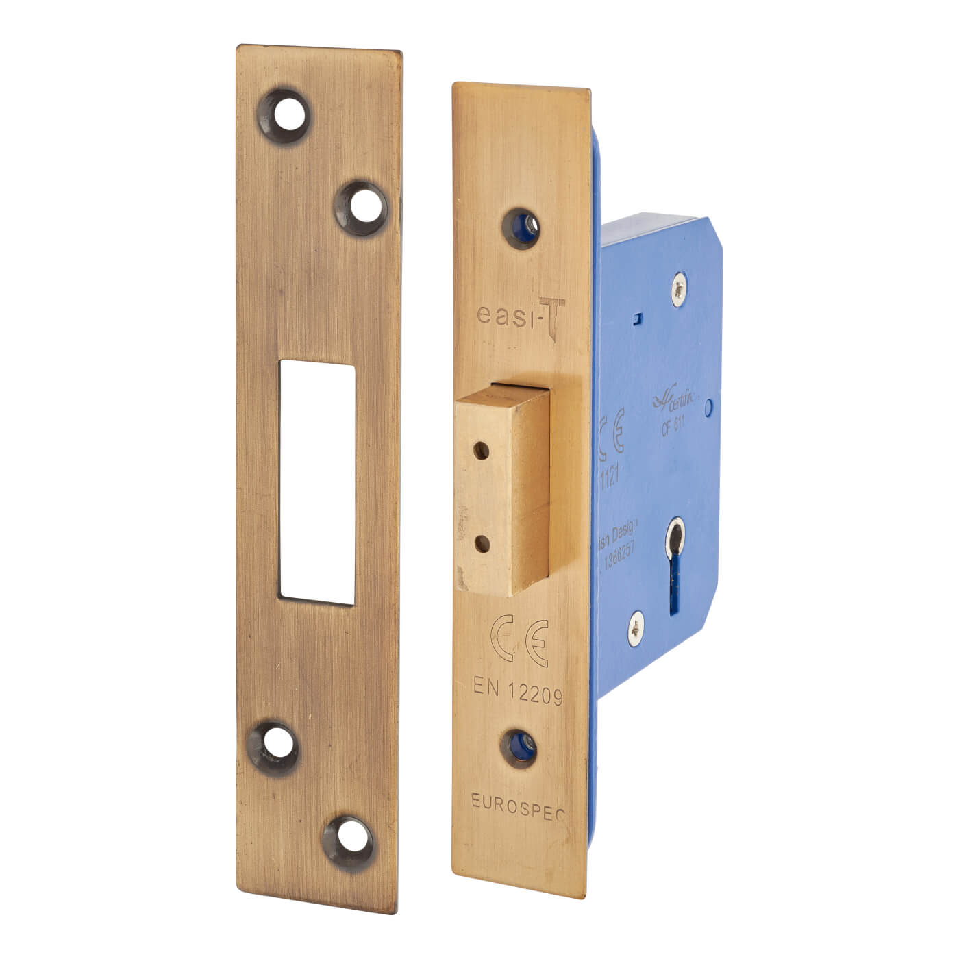 Hampstead Architectural 5 Lever Deadlock - 65mm Case - 44mm Backset ...
