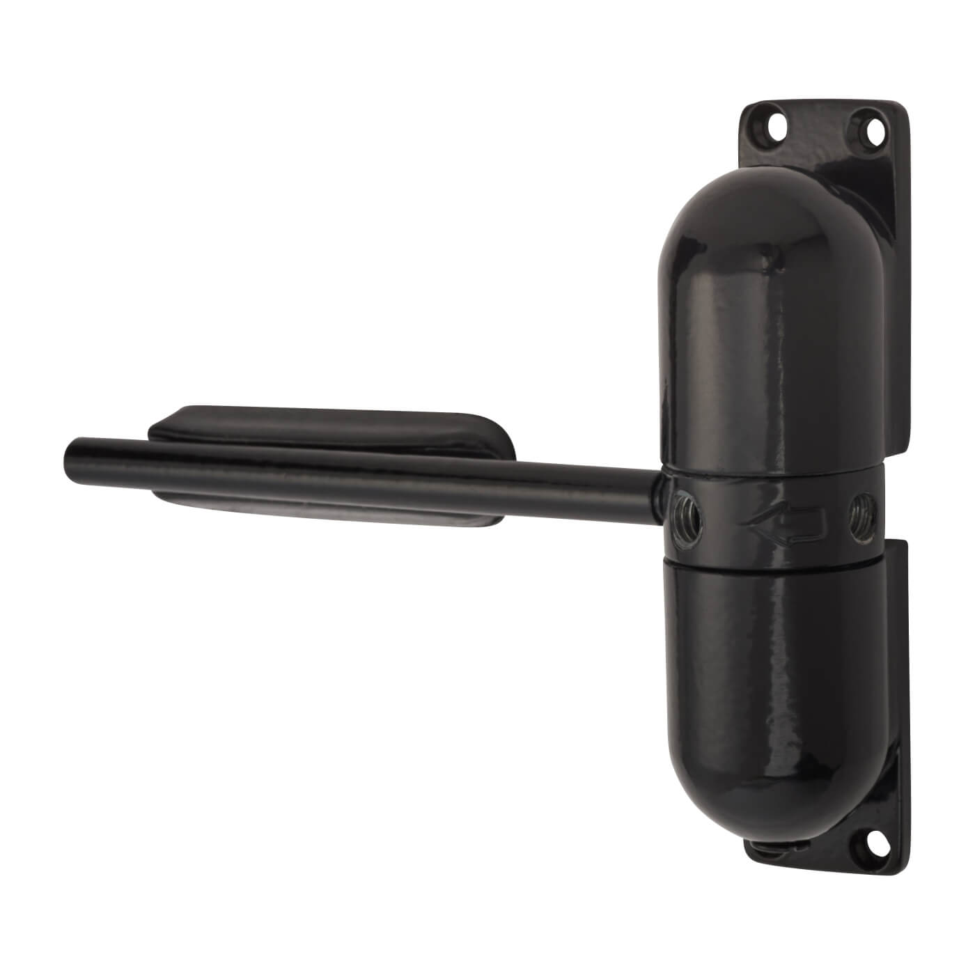 Spring Door Closer - Black | IronmongeryDirect | Same Day Despatch