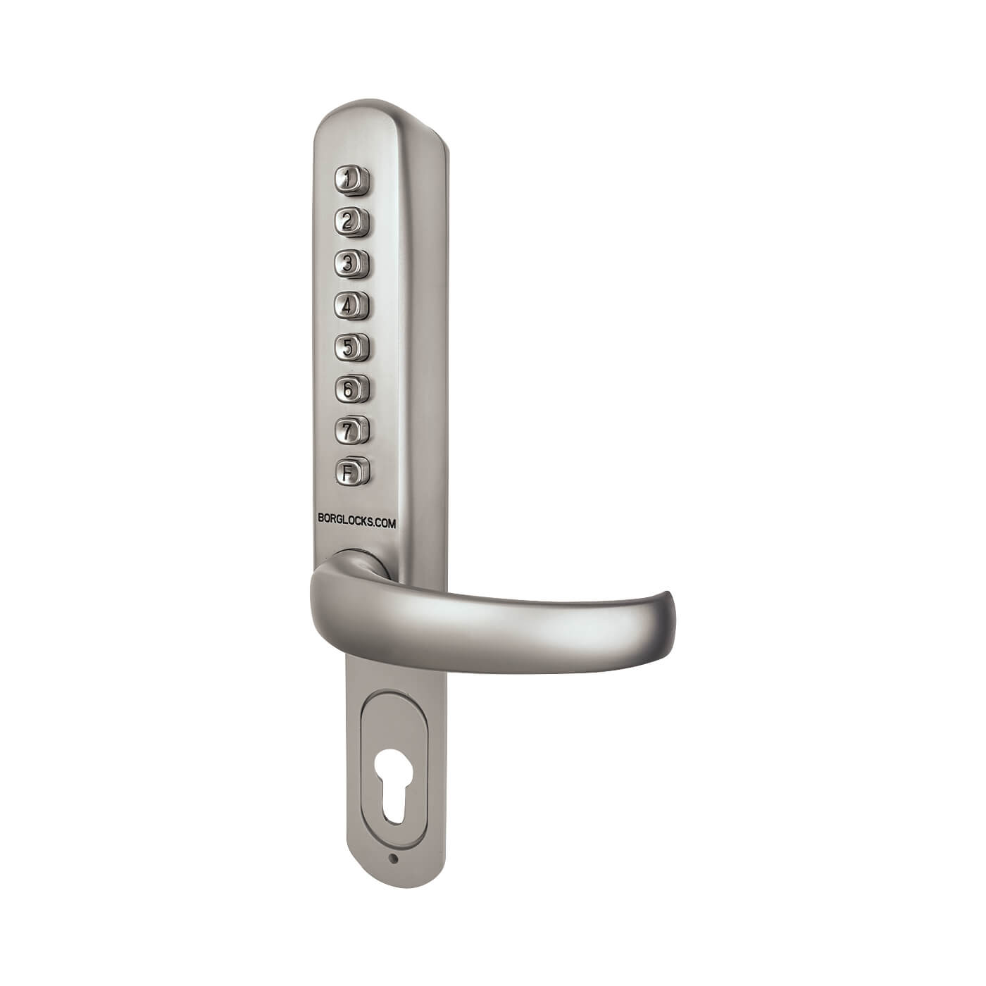 Borg BL6100 Code Lock for Multipoint locks - Satin Stainless ...