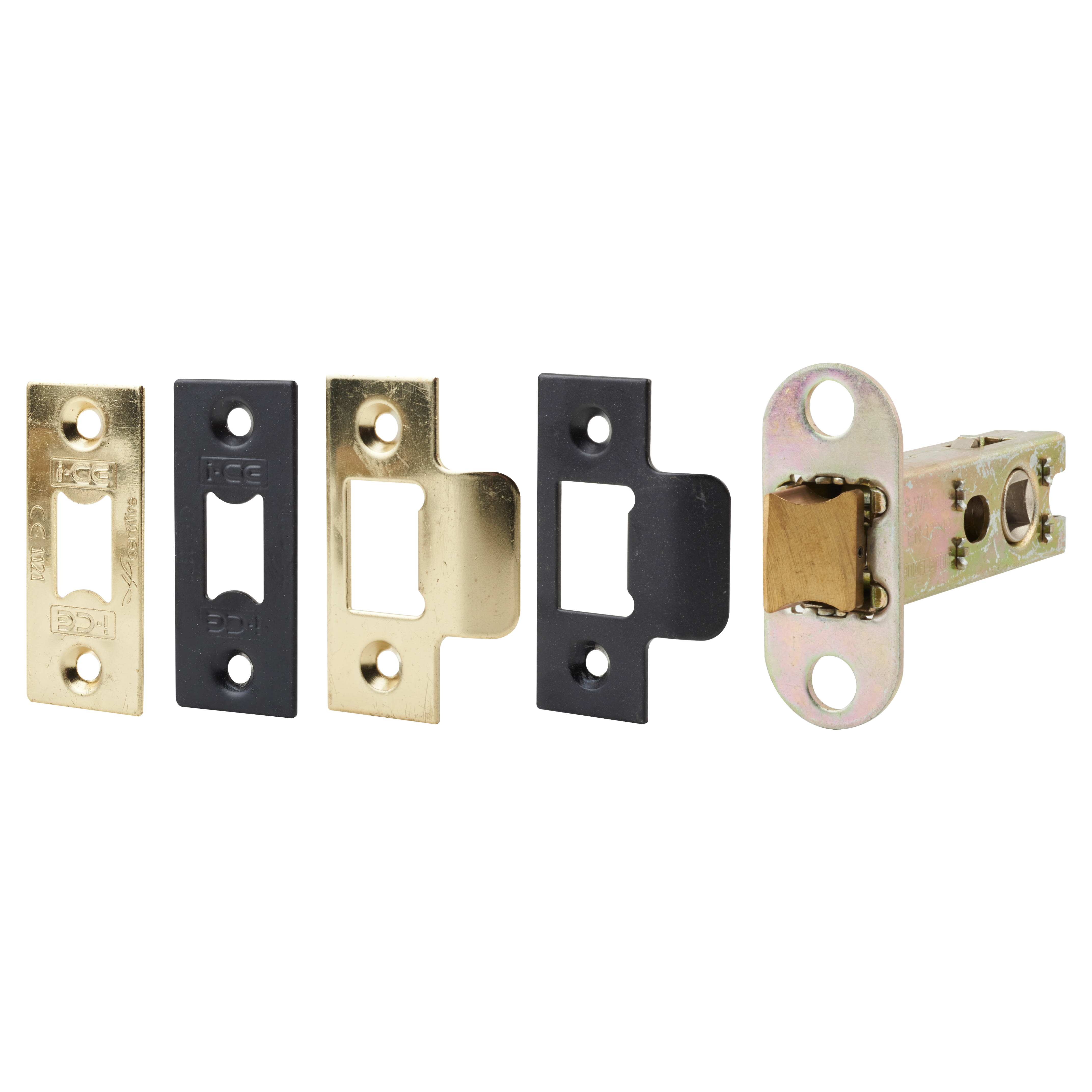 Architectural Tubular Latch - 75mm Case - 57mm Backset - Electro Brass ...