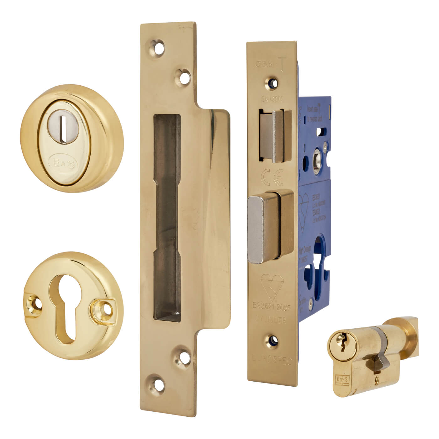 Hampstead BS8621 Euro Sashlock & Thumbturn Cylinder - Case 65mm ...