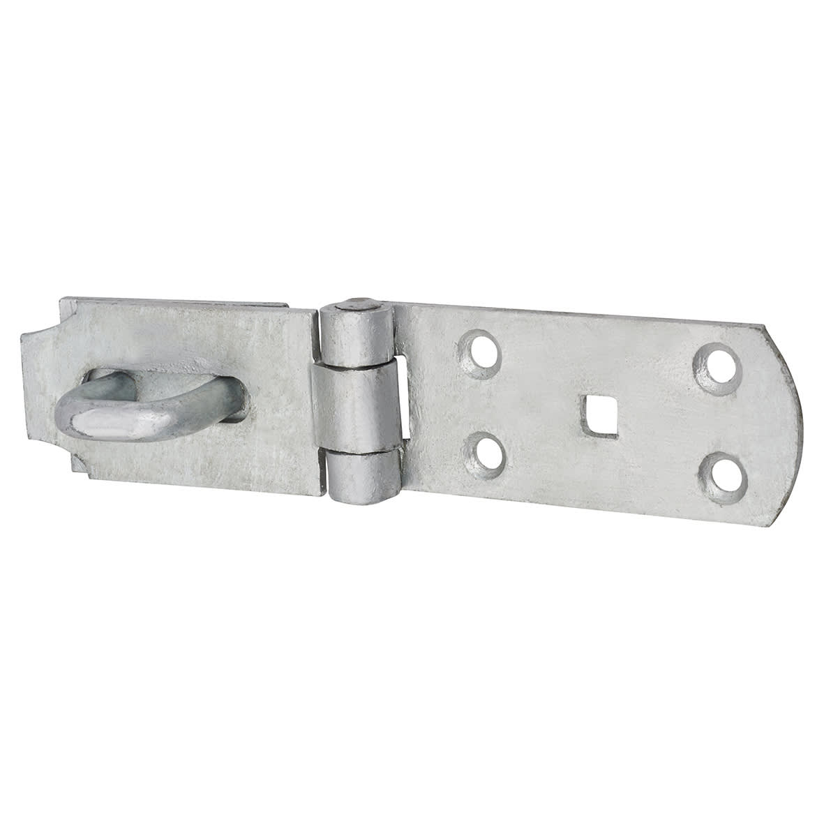 Medium Duty Secure Pattern Hasp & Staple - 200mm Length - Galvanised ...