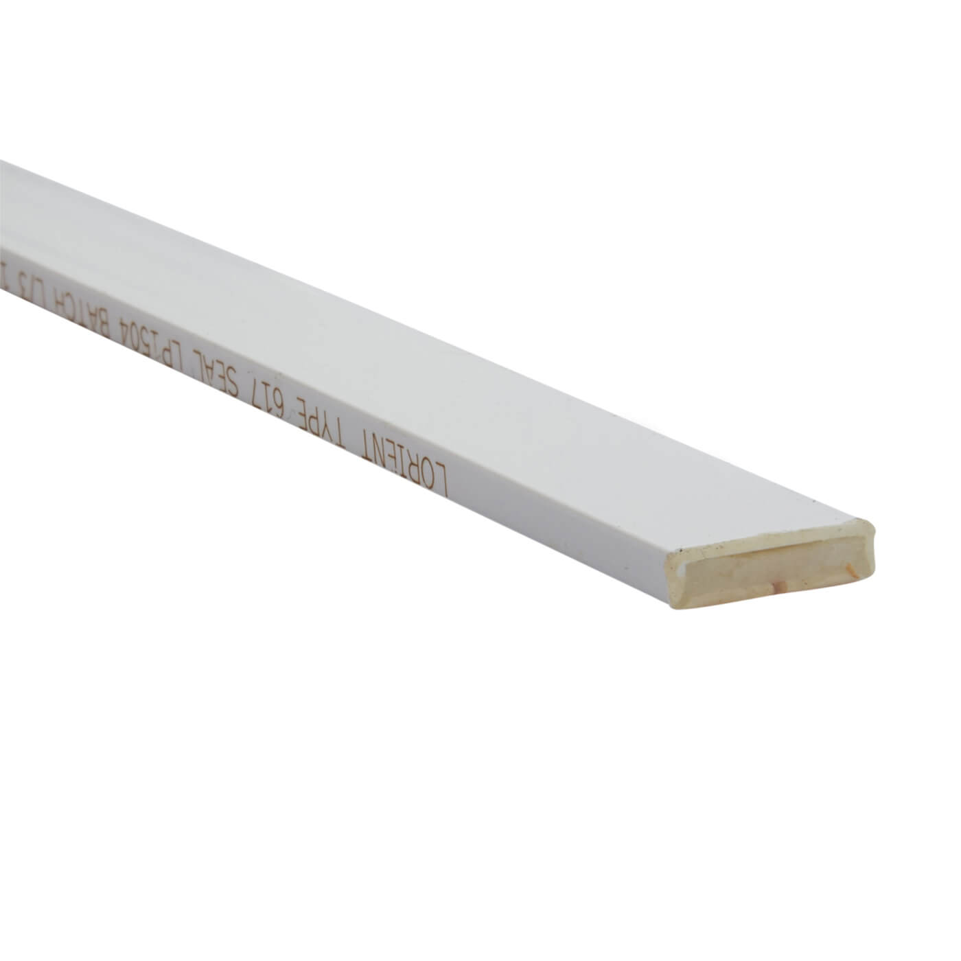 Lorient Fire Only Intumescent Strip - 15 x 4 x 2100mm - White ...