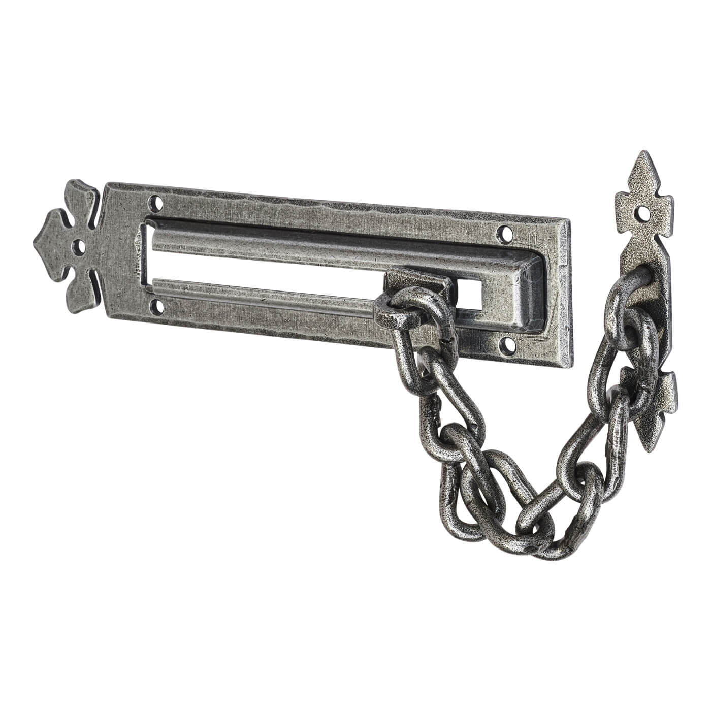 Olde Forge Door Chain - Pewter | IronmongeryDirect | Same Day Despatch