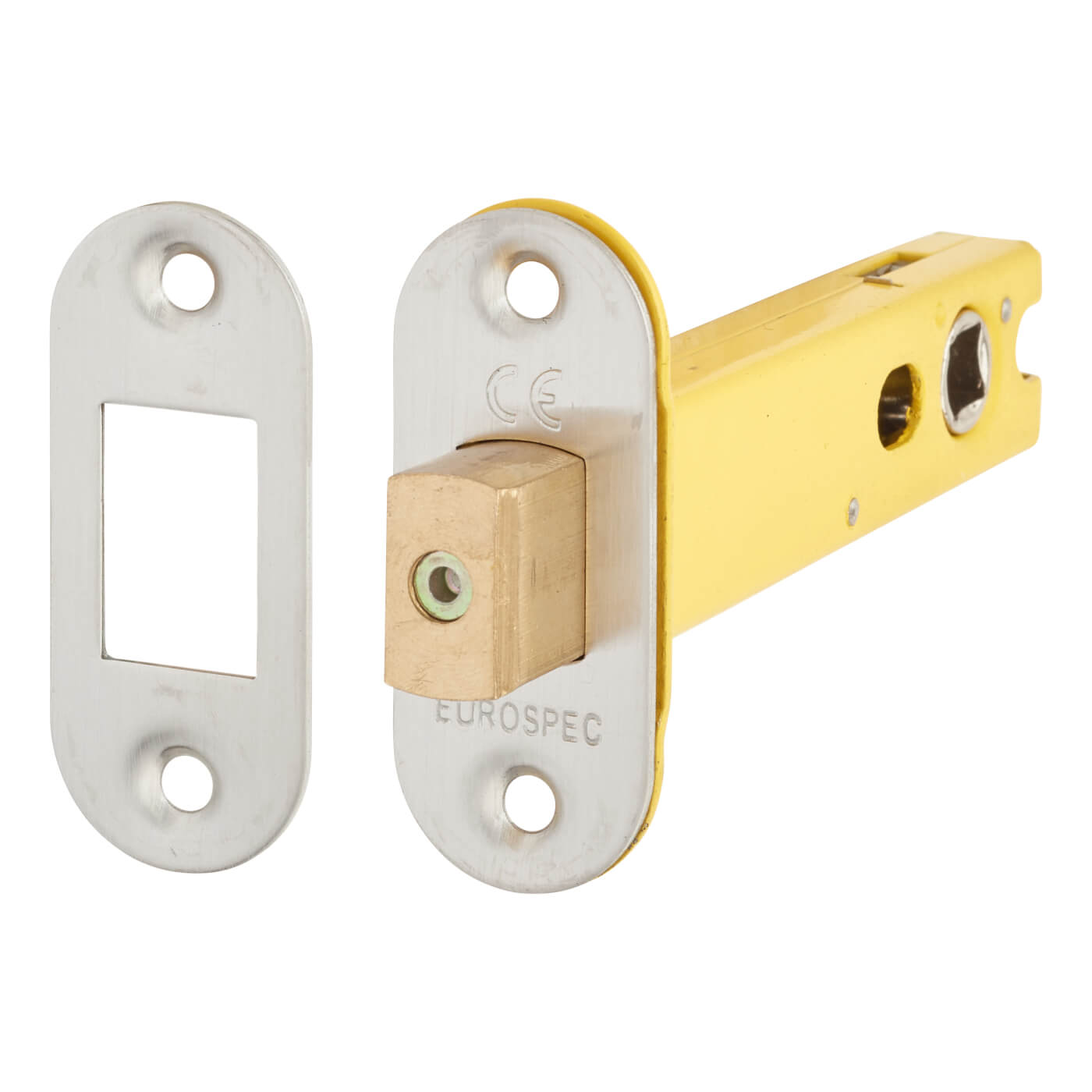 Hampstead Heavy Duty Flat Latch - 104mm Case - 82mm Backset - Satin ...