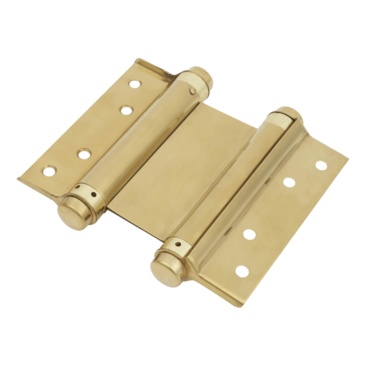 Brass Plated Double Action Spring Hinge 127mm | IronmongeryDirect ...