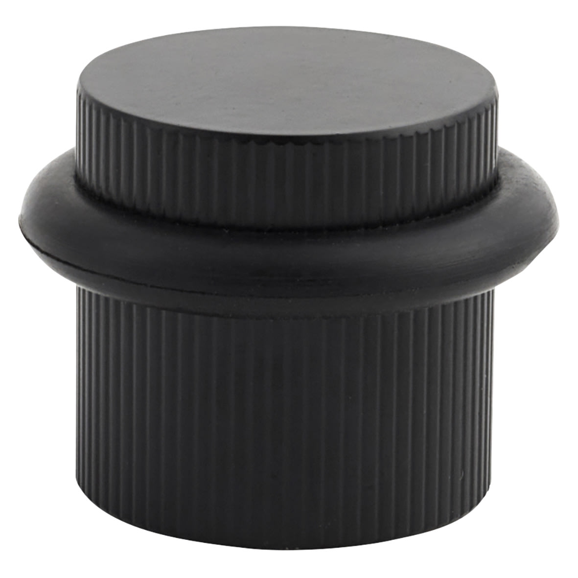 Hampstead Lines Floor Door Stop - 22 x 22mm - Matt Black ...