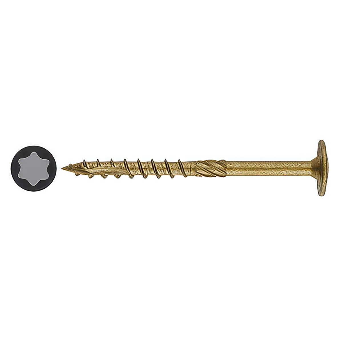 Reisser Timber Connector Screws - 8.0 x 80mm - Pack 25 ...