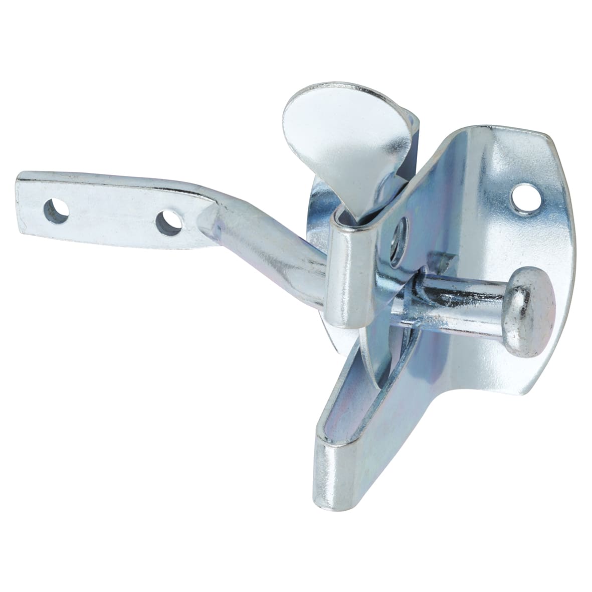 Medium Duty Cross Bar Auto Gate Catch - 50 x 45 x 55mm - Zinc Plated ...