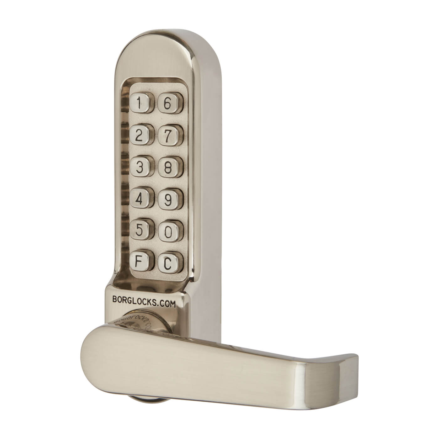 Borg BL5400 Code Operated Lock with Flat Bar Lever Handles - Free ...