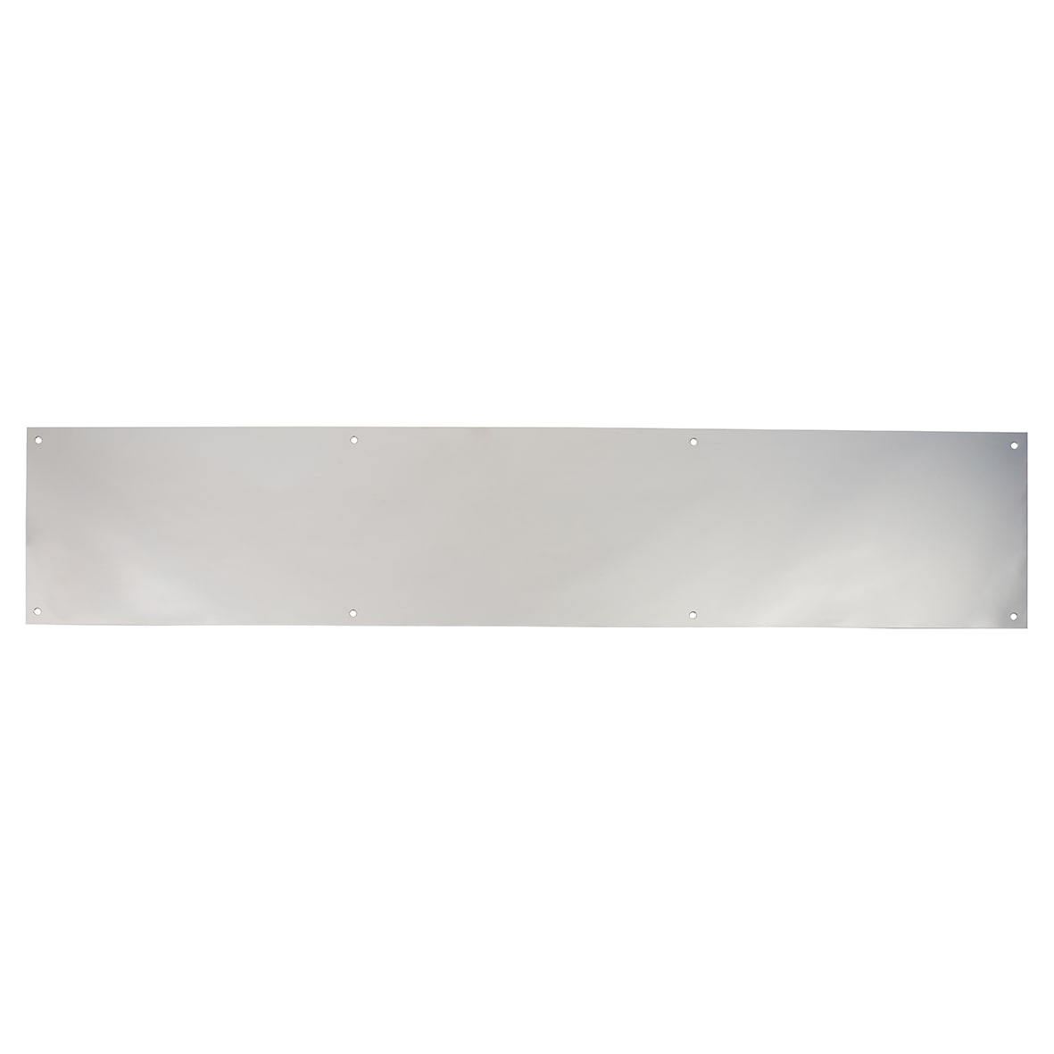 Kick Plate - 900 x 150 x 1.2mm - 8 Screw Holes - Polished Stainless ...