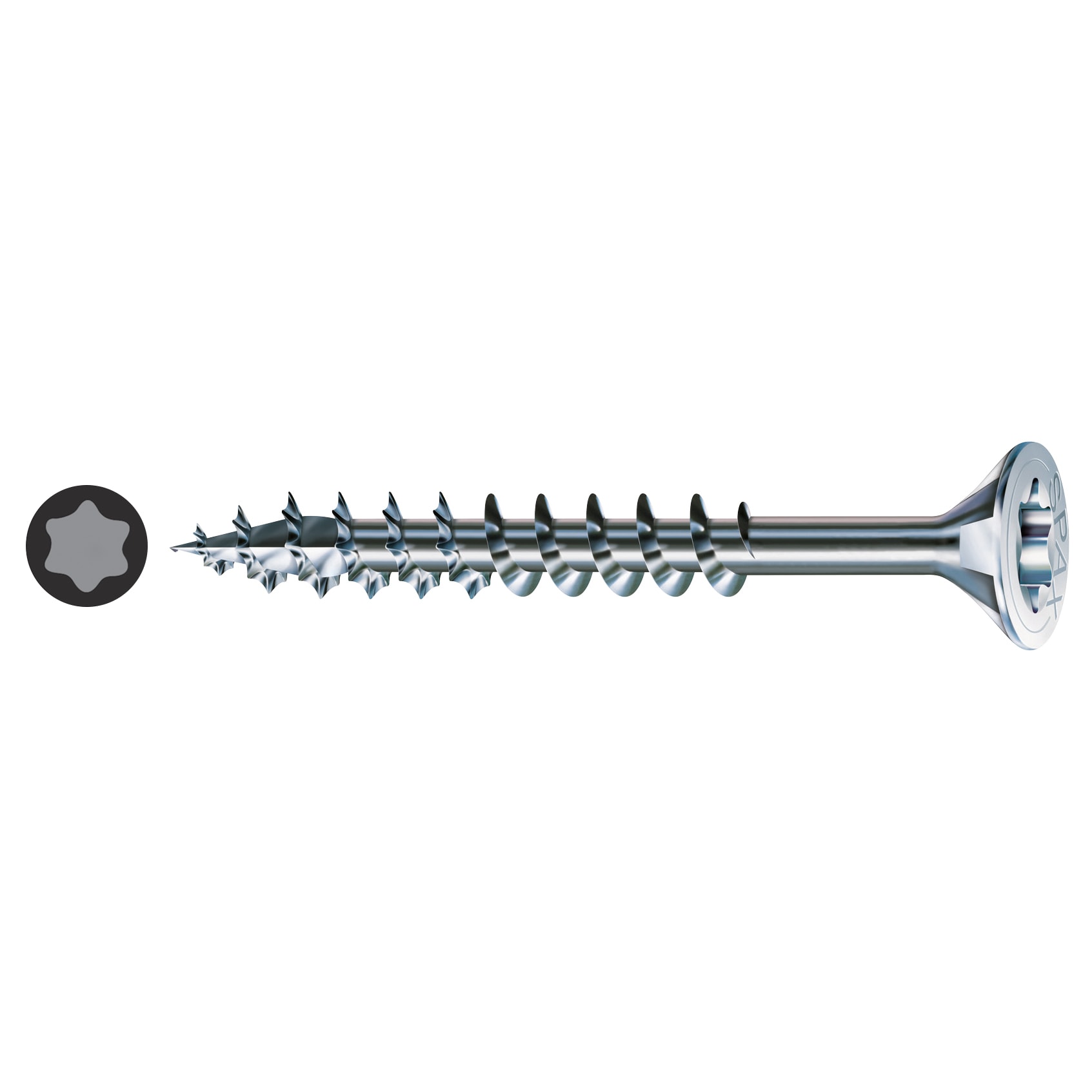 Spax Washer Head WIROX Screw - 6 x 100mm - Pack 100 | IronmongeryDirect ...
