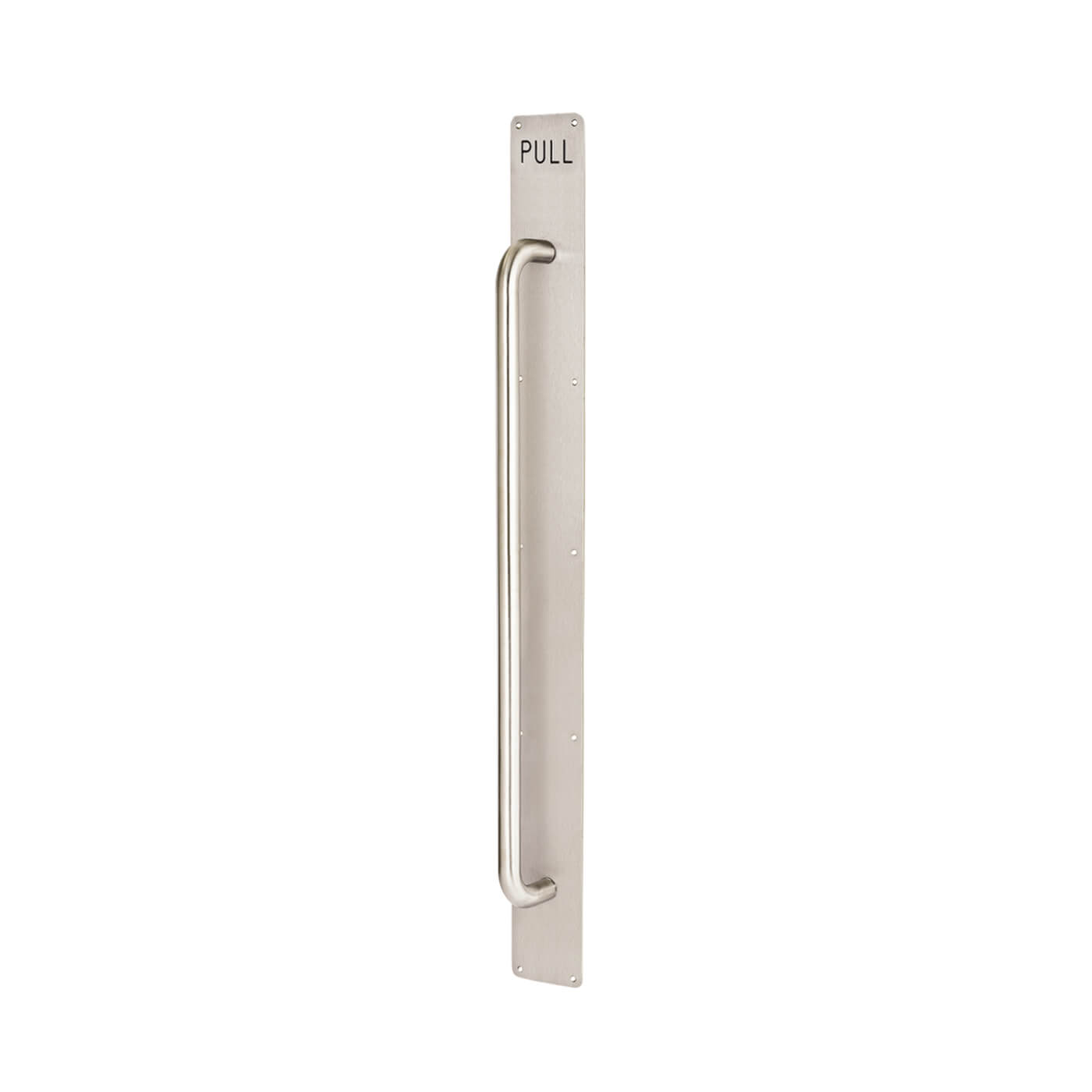 Altro Pull Handle on Plate - 950 x 80mm - Satin Stainless Steel ...