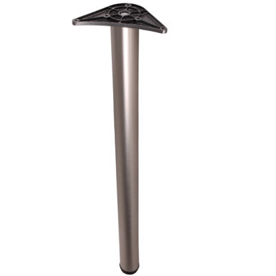 60mm Diameter Worktop Supports 1100mm Chrome | IronmongeryDirect | Same ...