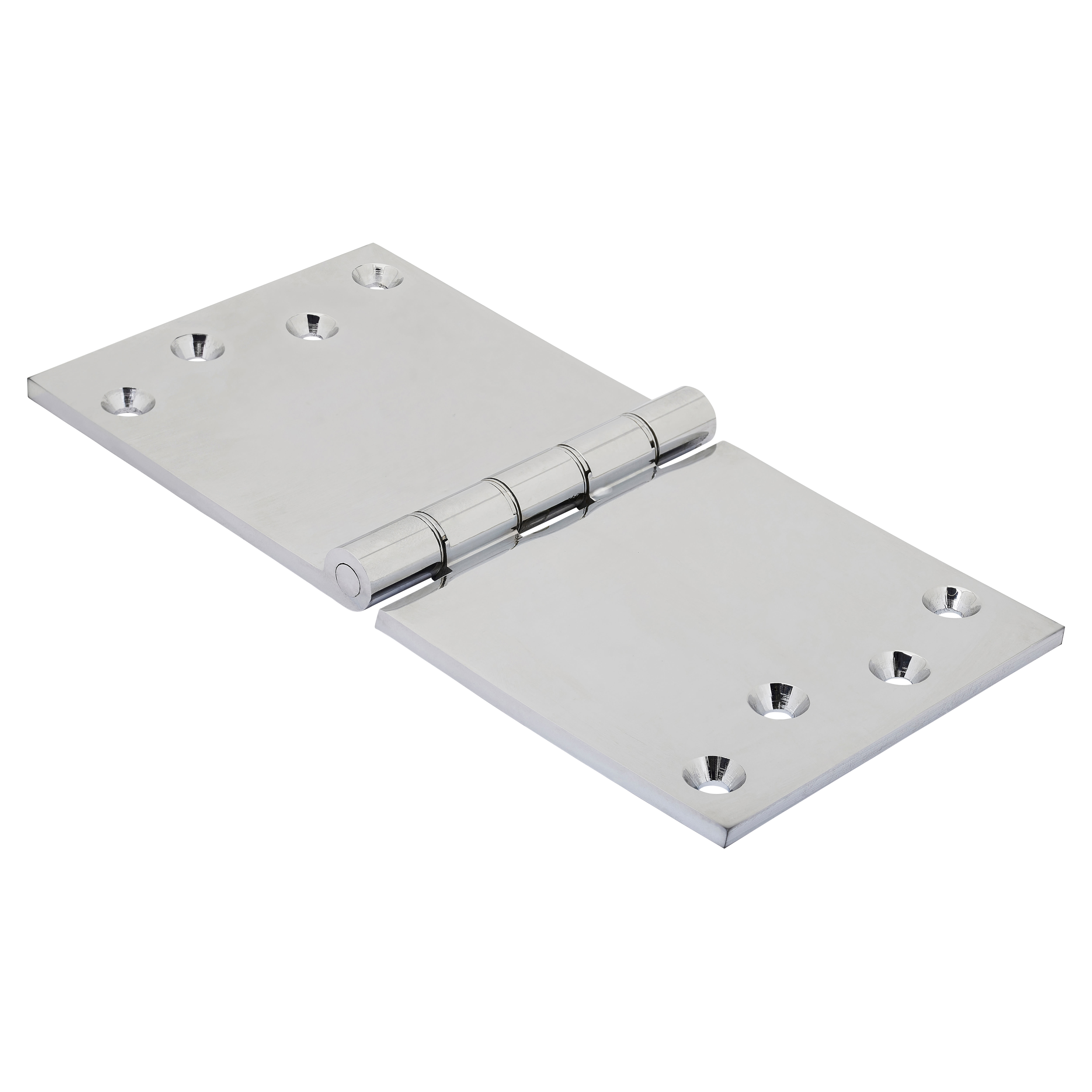 Jedo Polished Chrome Projection Hinge 102 x 200 x 4mm ...