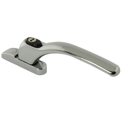 Connoisseur Inline Handle Bright Chrome | IronmongeryDirect | Same Day ...
