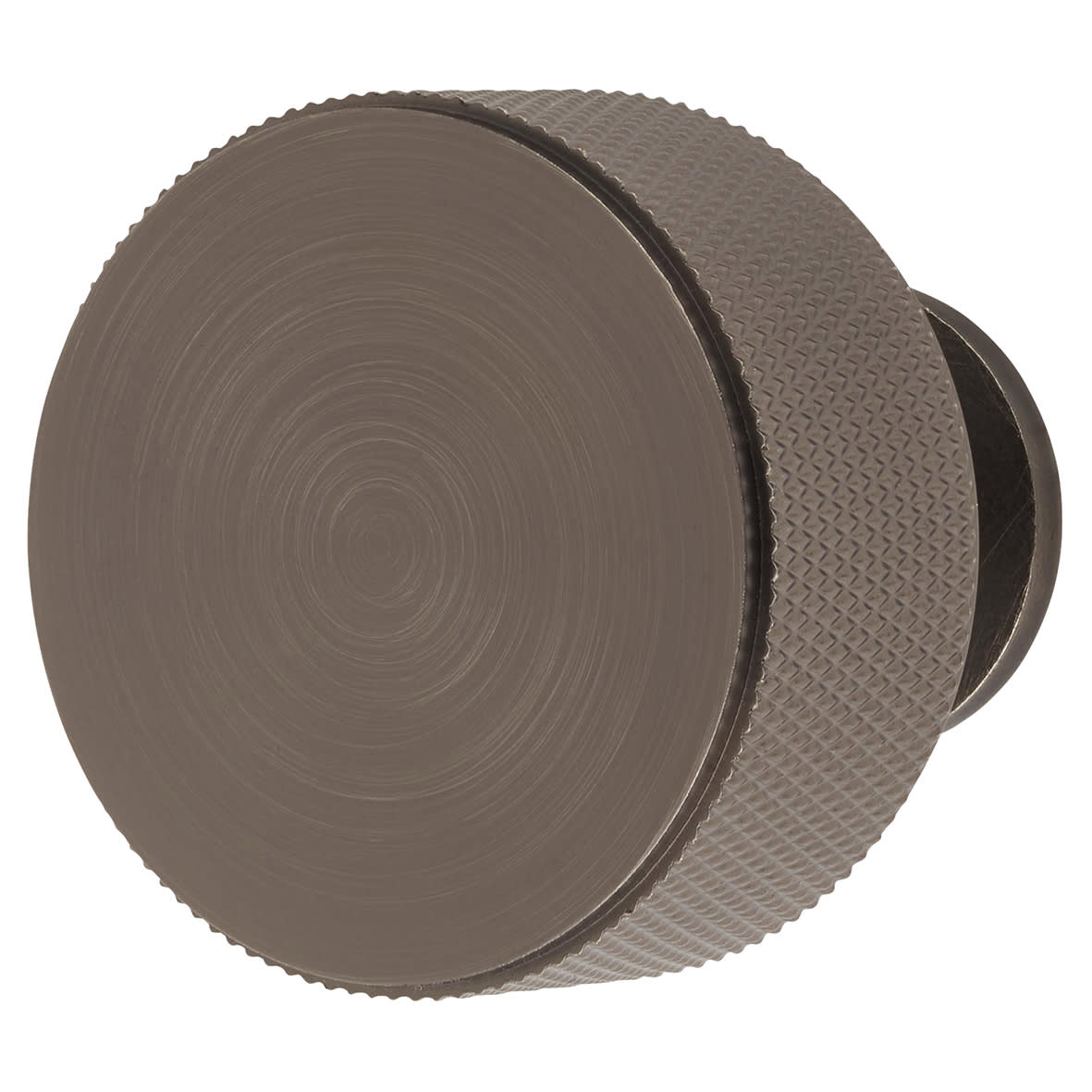 Carlisle Brass Knurled Radio Round Cabinet Knob - 35mm Diameter ...