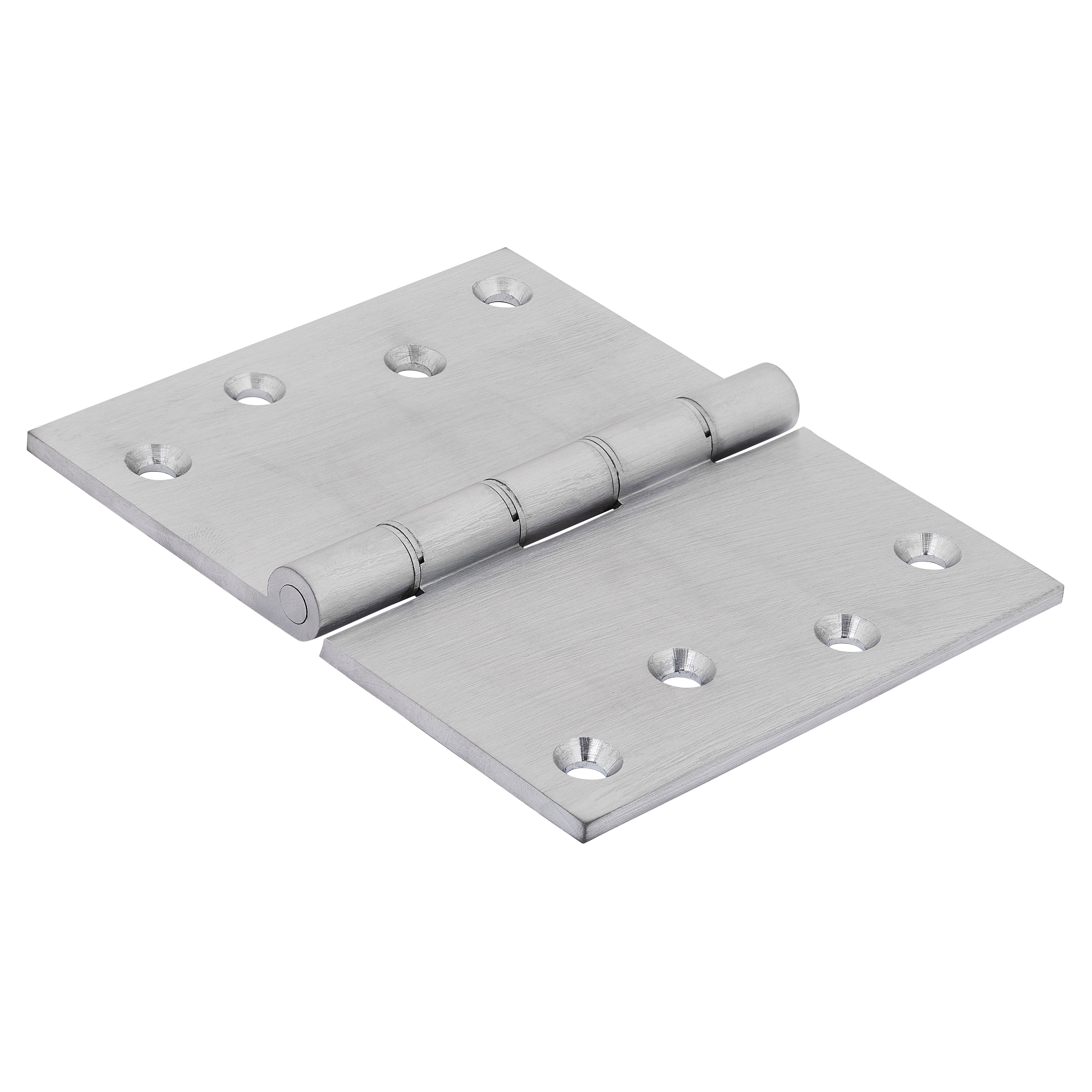 Jedo Satin Chrome Projection Hinge 102 x 125 x 4mm | IronmongeryDirect ...