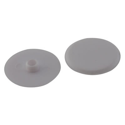 Screw Cup & Cover White | IronmongeryDirect | Same Day Despatch