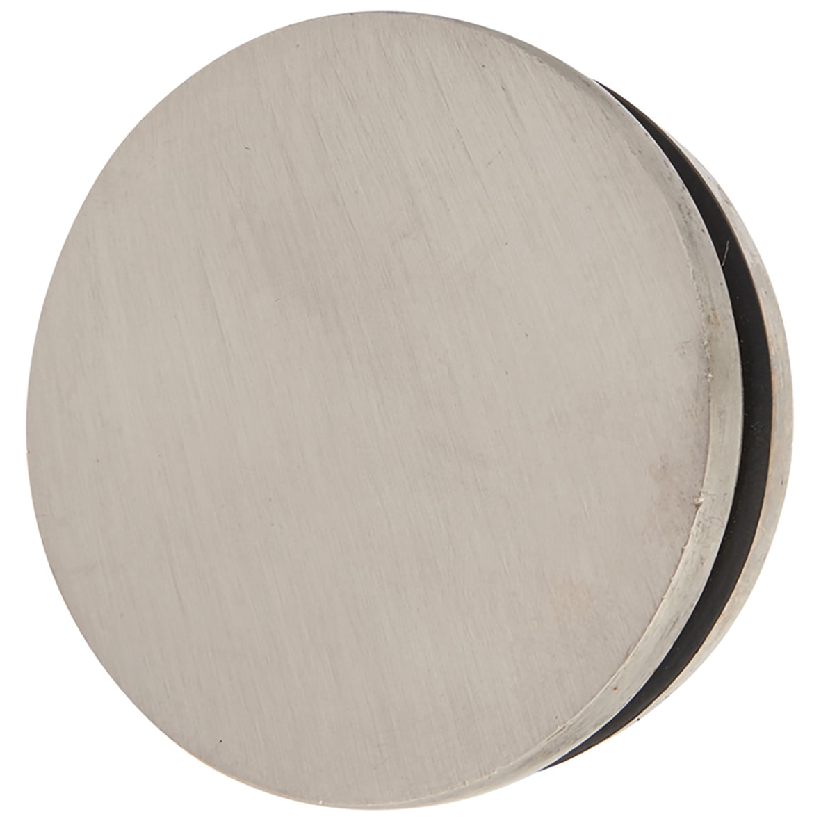 38mm Flat End Cap Satin Nickel Plated | IronmongeryDirect | Same Day ...