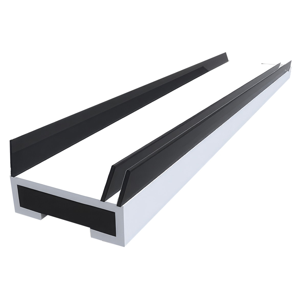 Triple Flipper Smoke Seal - 2100mm lengths - 20x4mm White (Pack of 5 ...