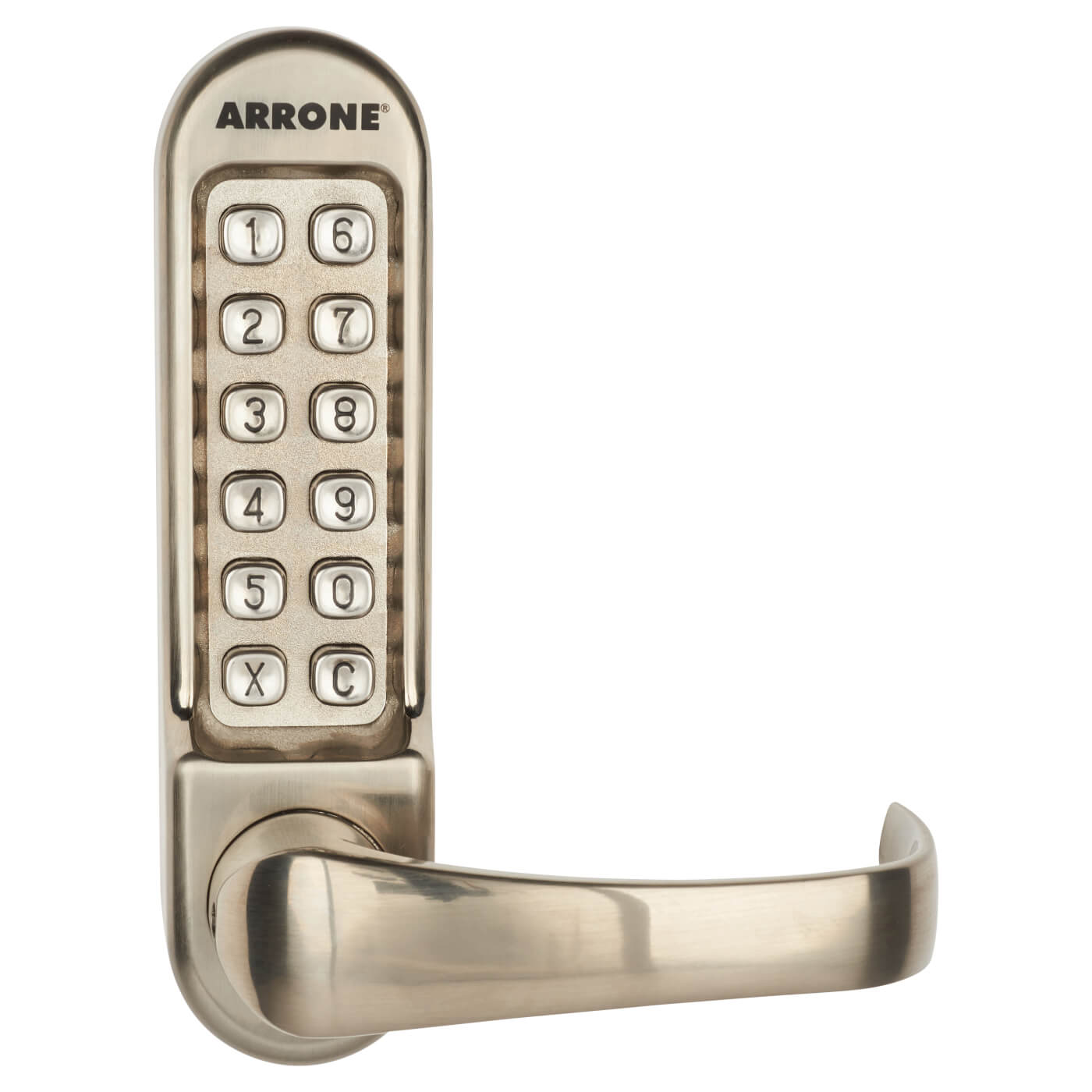 Arrone Latch Bolt Single Door Set Silver | IronmongeryDirect | Same Day ...
