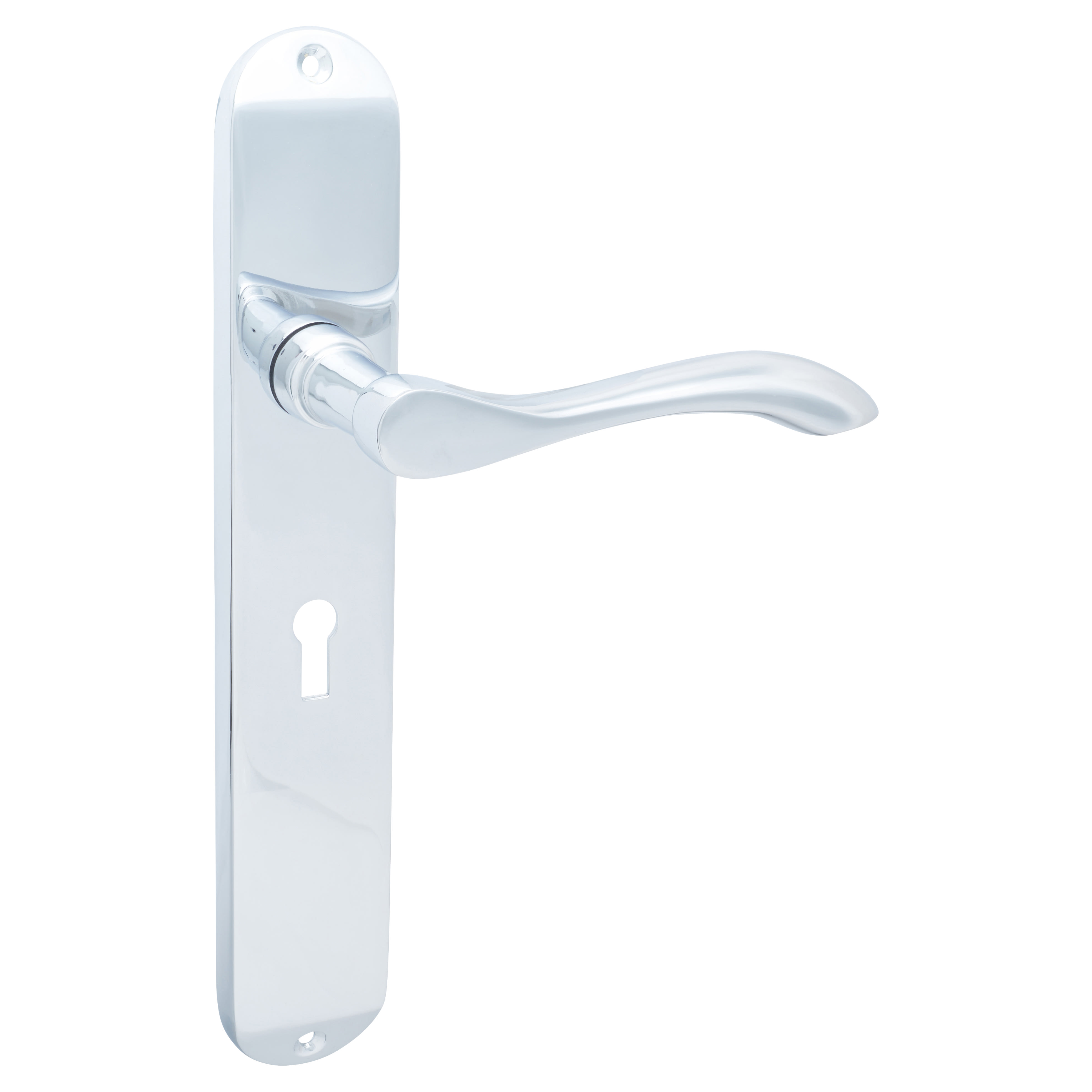 Carlisle Brass French Door Bolt / Flat Section Bolt - 150mm - Polished ...