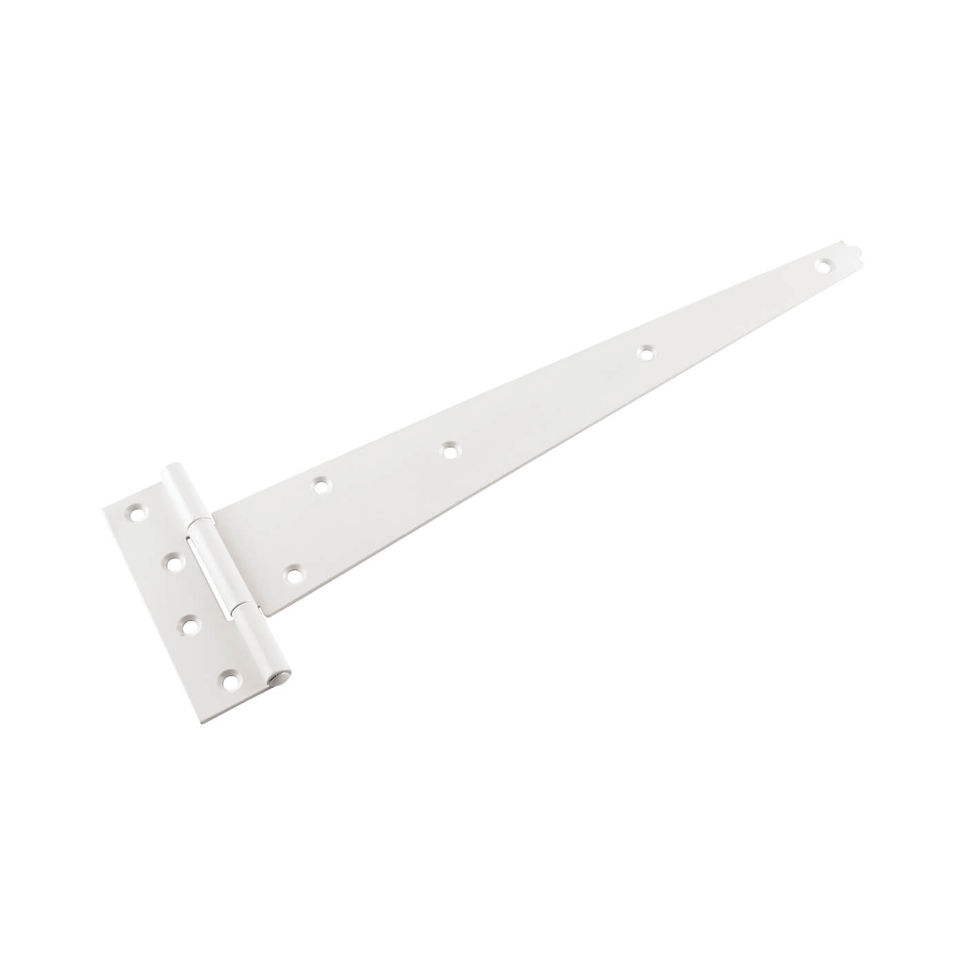 Strong Tee Hinge - 400mm - White | IronmongeryDirect | Same Day Despatch