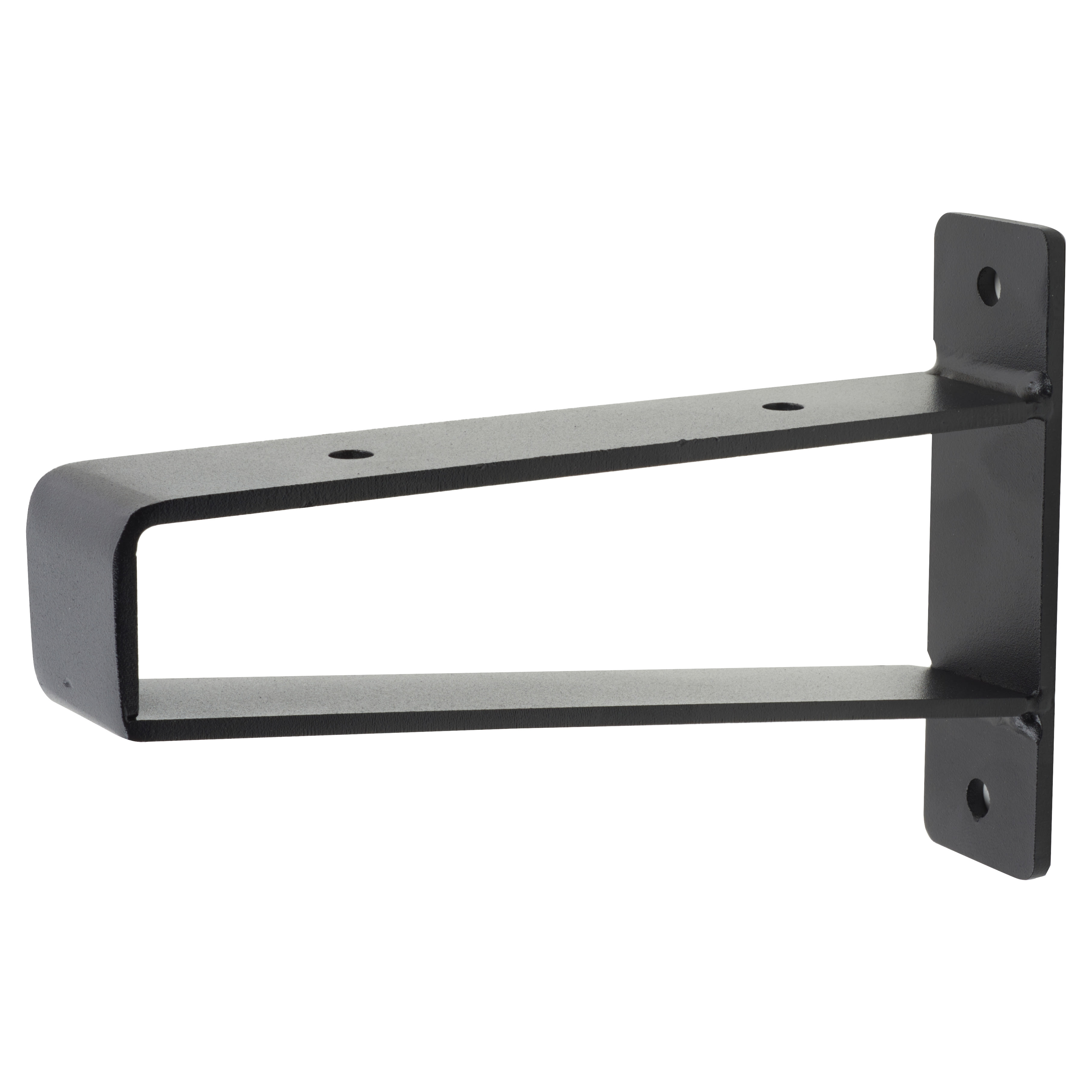 Altro Heavy Duty Triangle Shelf Support Bracket - 150 x 100mm - Black ...
