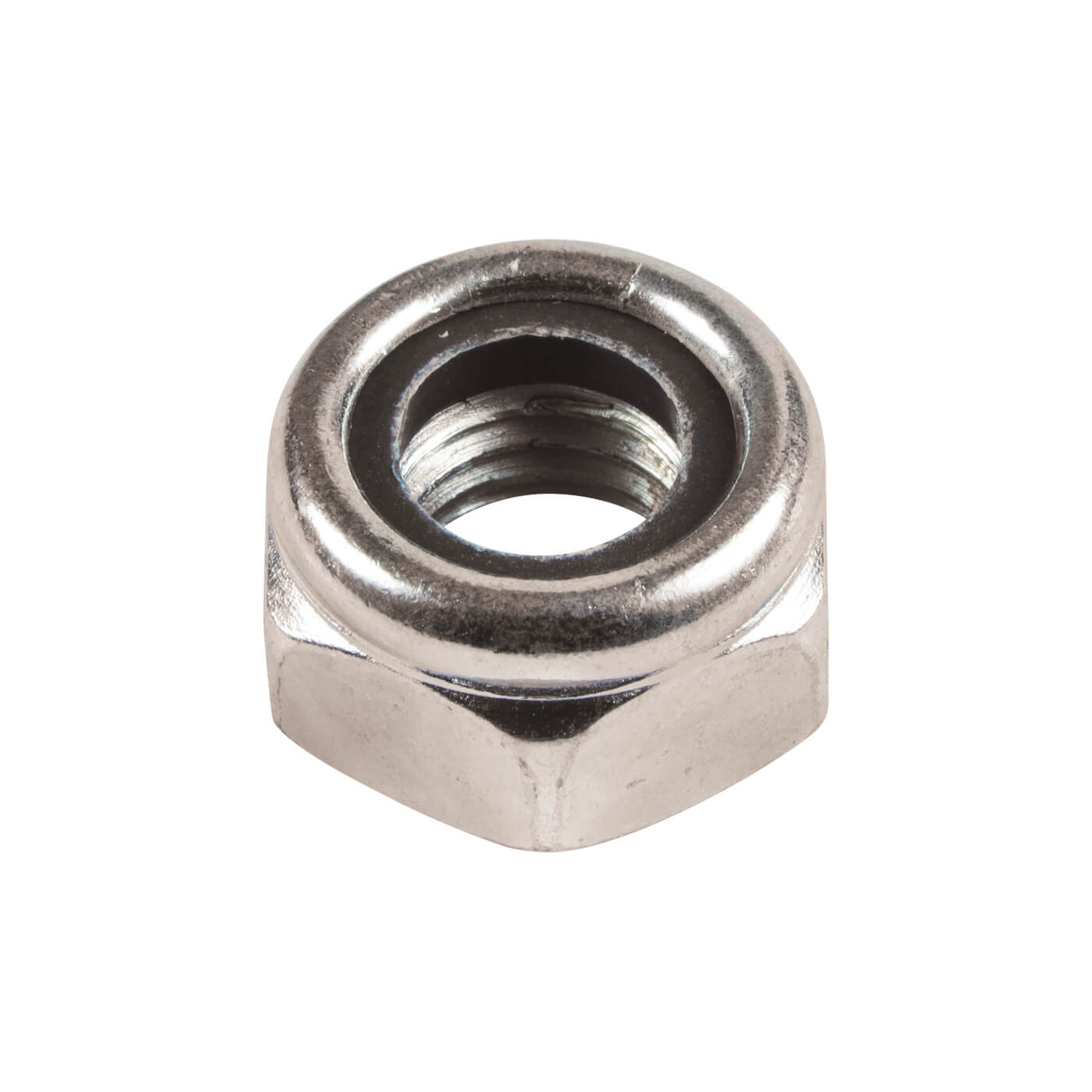 Nylon Insert Nut (Nyloc) - M6 | IronmongeryDirect | Same Day Despatch