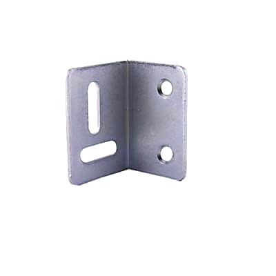 Strong Pattern Table Stretcher Plates Angled Bright Zinc Plated ...