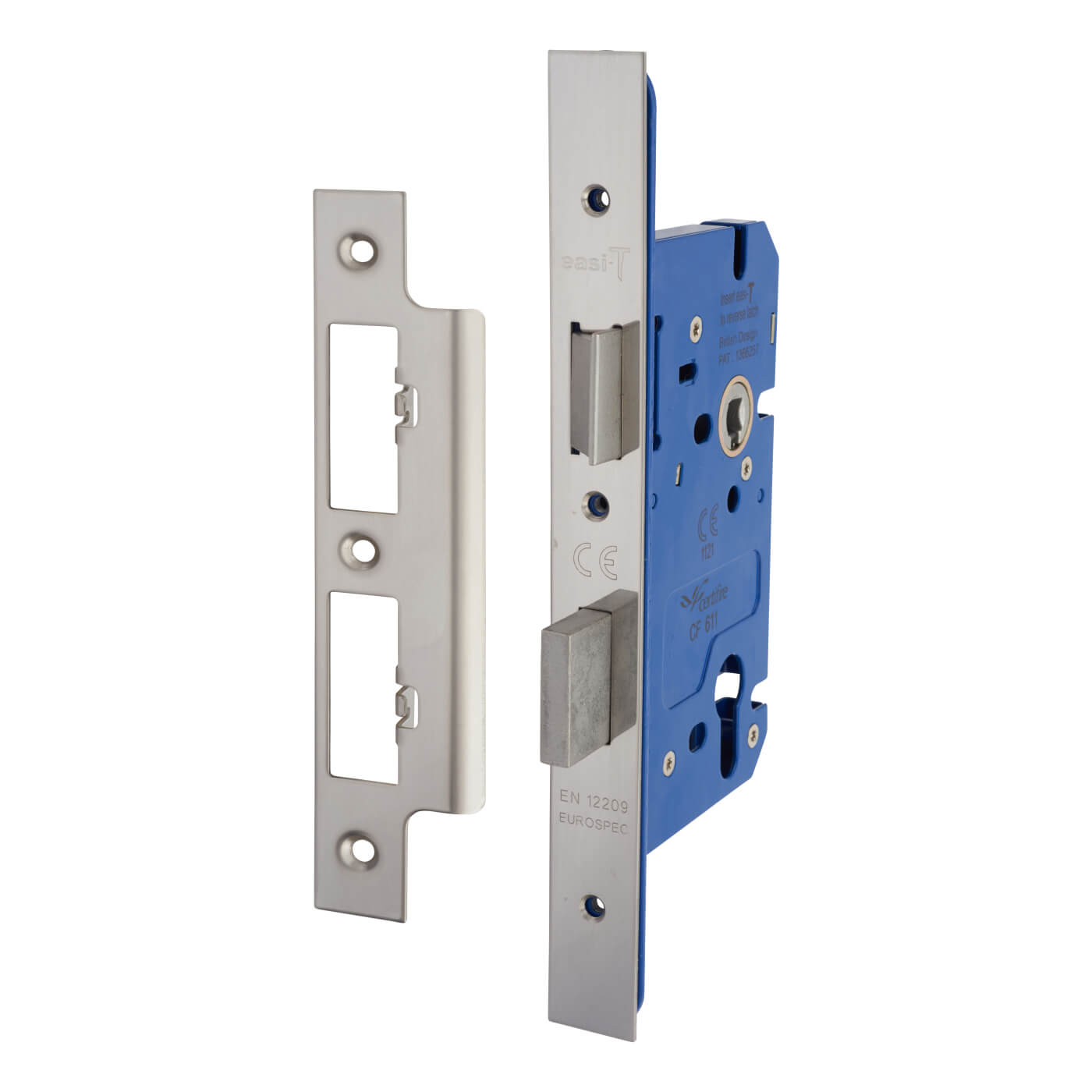 Hampstead Architectural DIN Euro Sashlock - 85mm Case - 60mm Backset ...