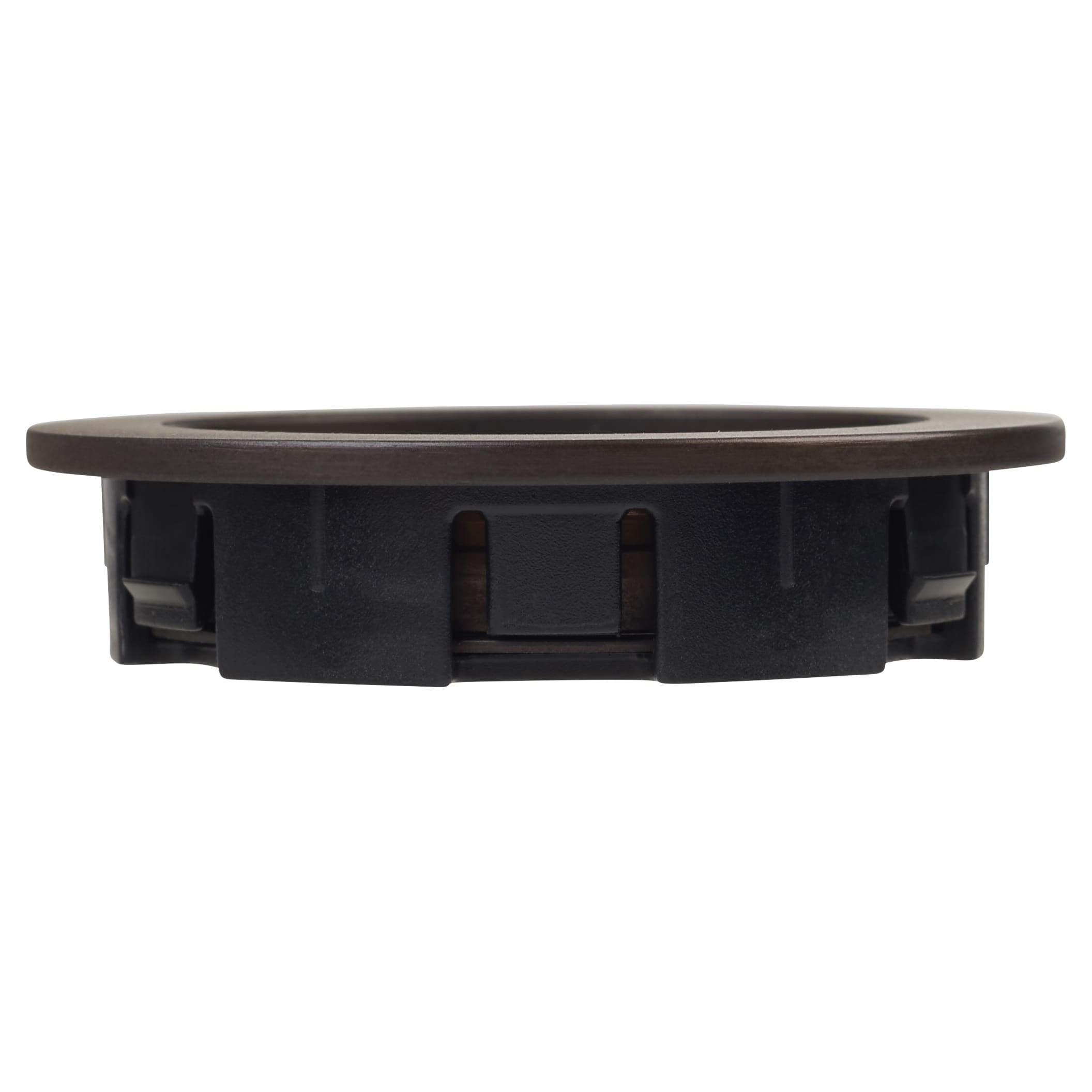 M Marcus Round Door Edge Flush Pull - Matt Bronze | IronmongeryDirect ...