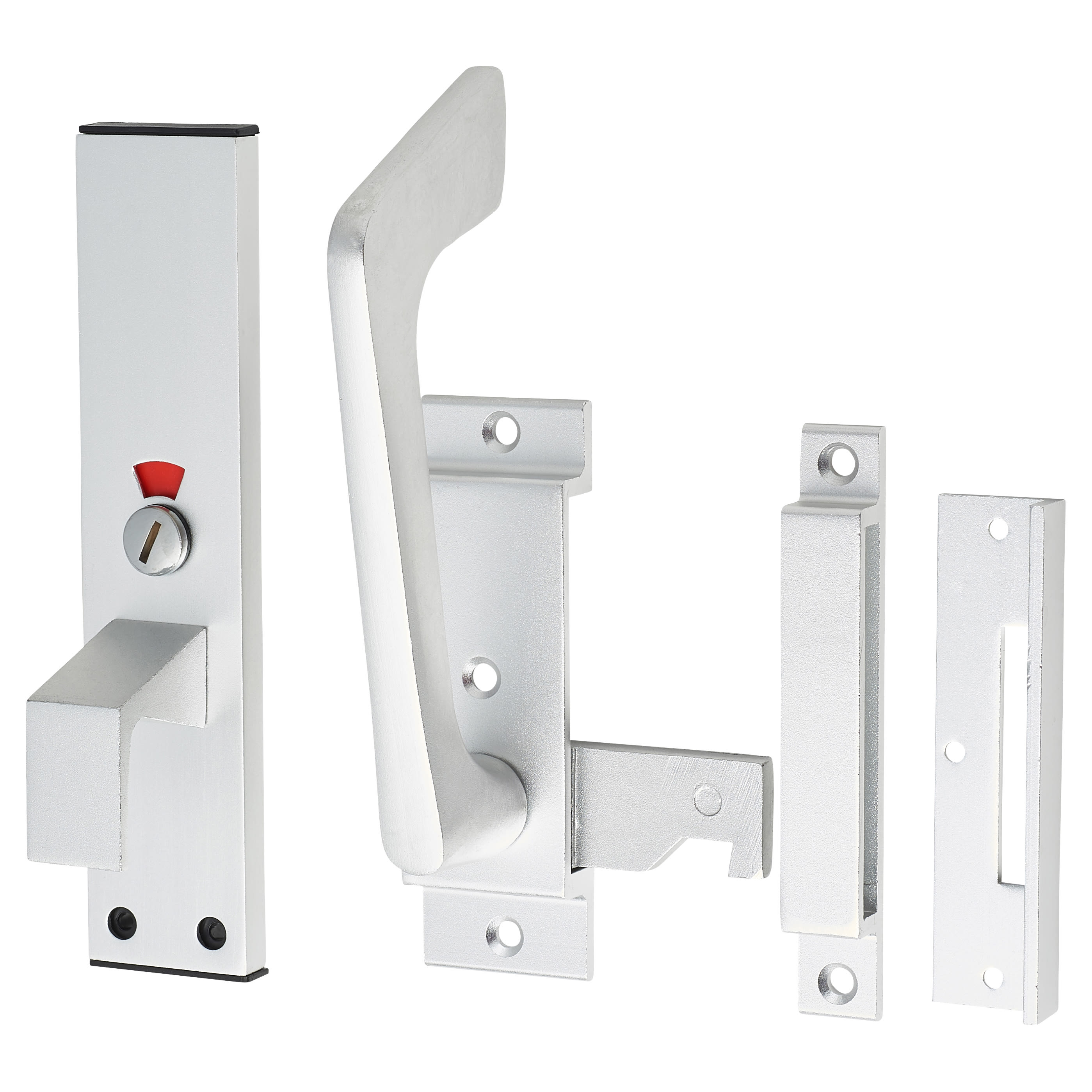 Facility Indicator Bolt - Satin Anodised Aluminium | IronmongeryDirect ...