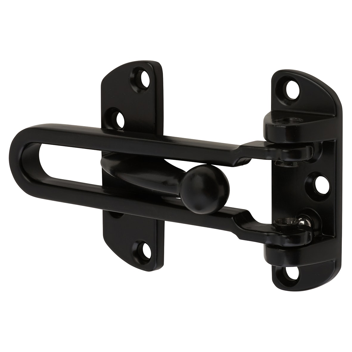 Touchpoint Door Restrictor - Matt Black | IronmongeryDirect | Same Day ...