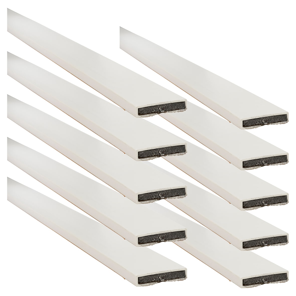 Fire only intumescent strip 20x4x2100mm plain white | IronmongeryDirect ...