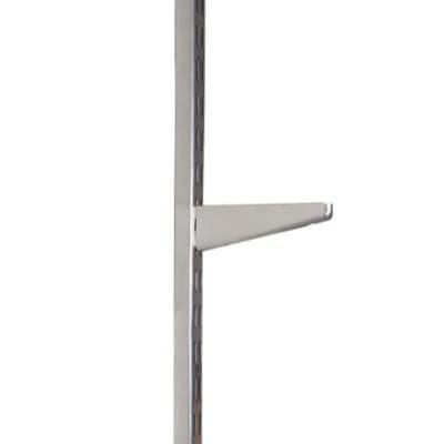 elfa Twin Slot Shelf Bracket for Solid Shelving - 270mm - Silver | IronmongeryDirect | Same Day ...