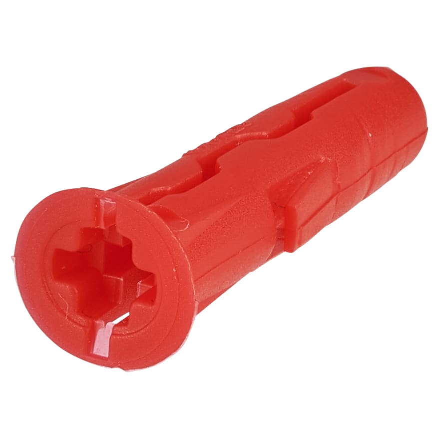 Rawlplug UNO Universal Wall Plug - Red - 6mm - Jar of 1000 Plugs ...