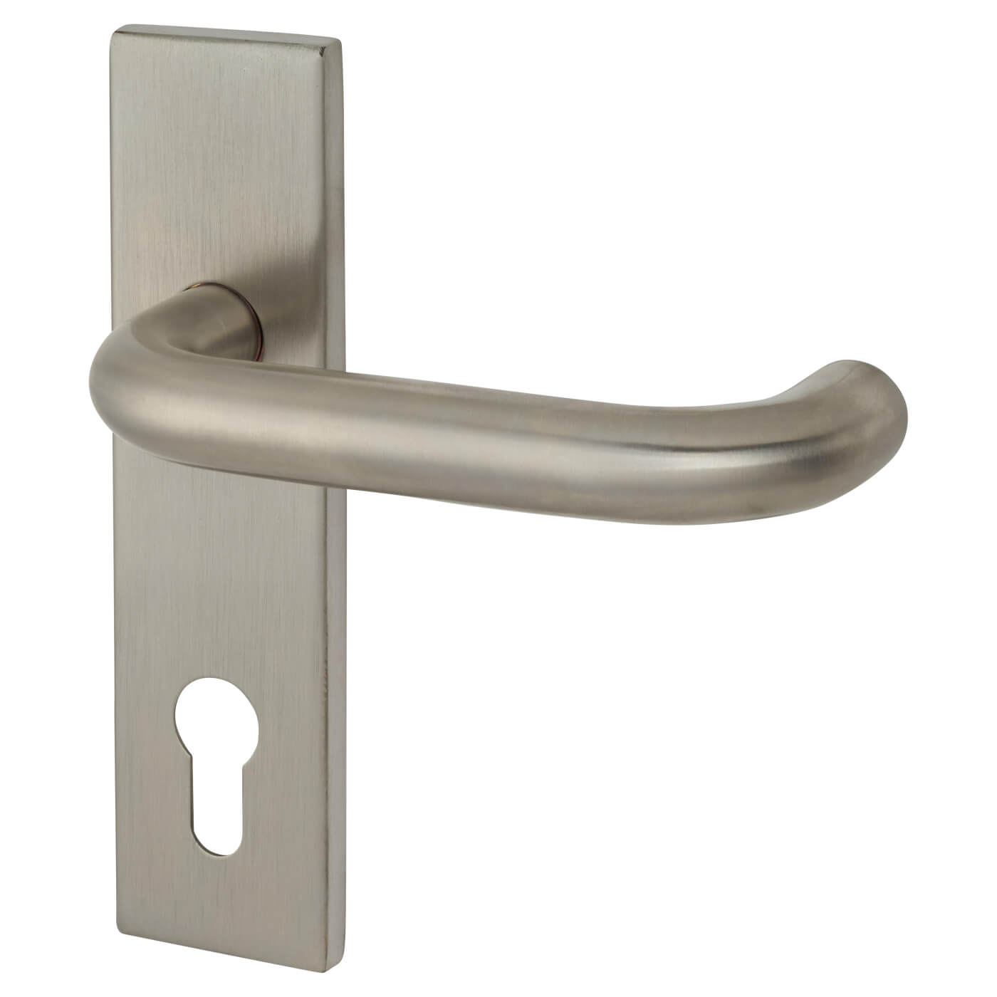 Touchpoint 19mm Return to Door Handle Square Plate - Euro Lock Set 72mm ...