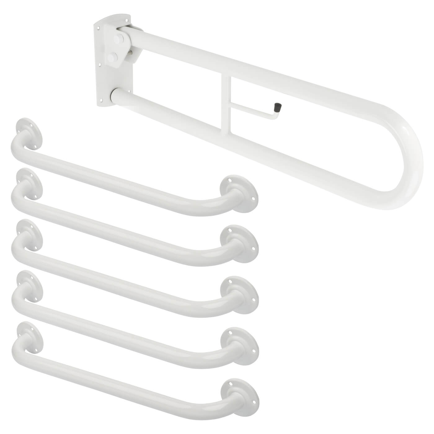 DOC M Compliant Shower Seat - Grey Padding | IronmongeryDirect | Same ...