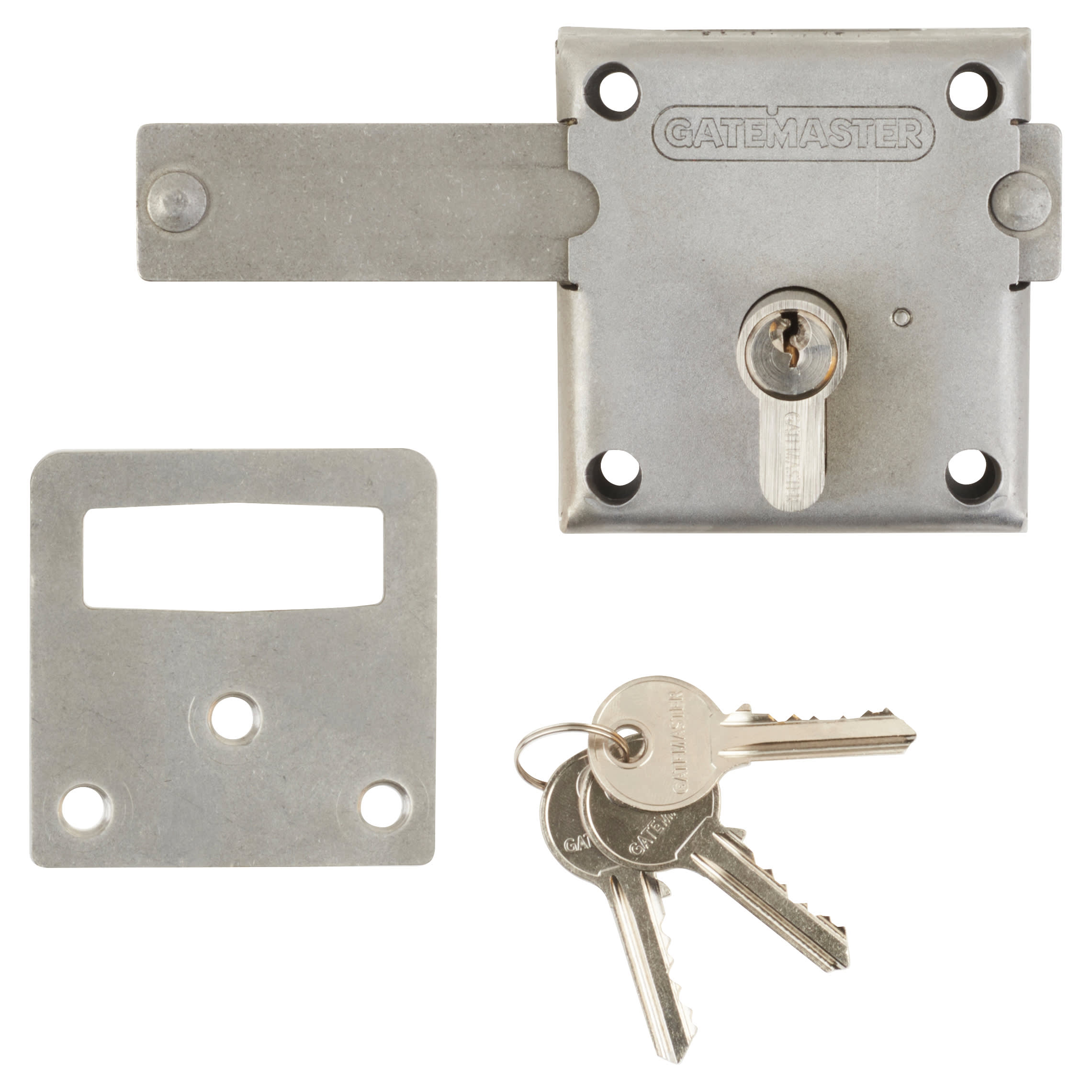 Gatemaster Locking Long Throw Gate Lock - 60mm Gate Thickness - 304 ...