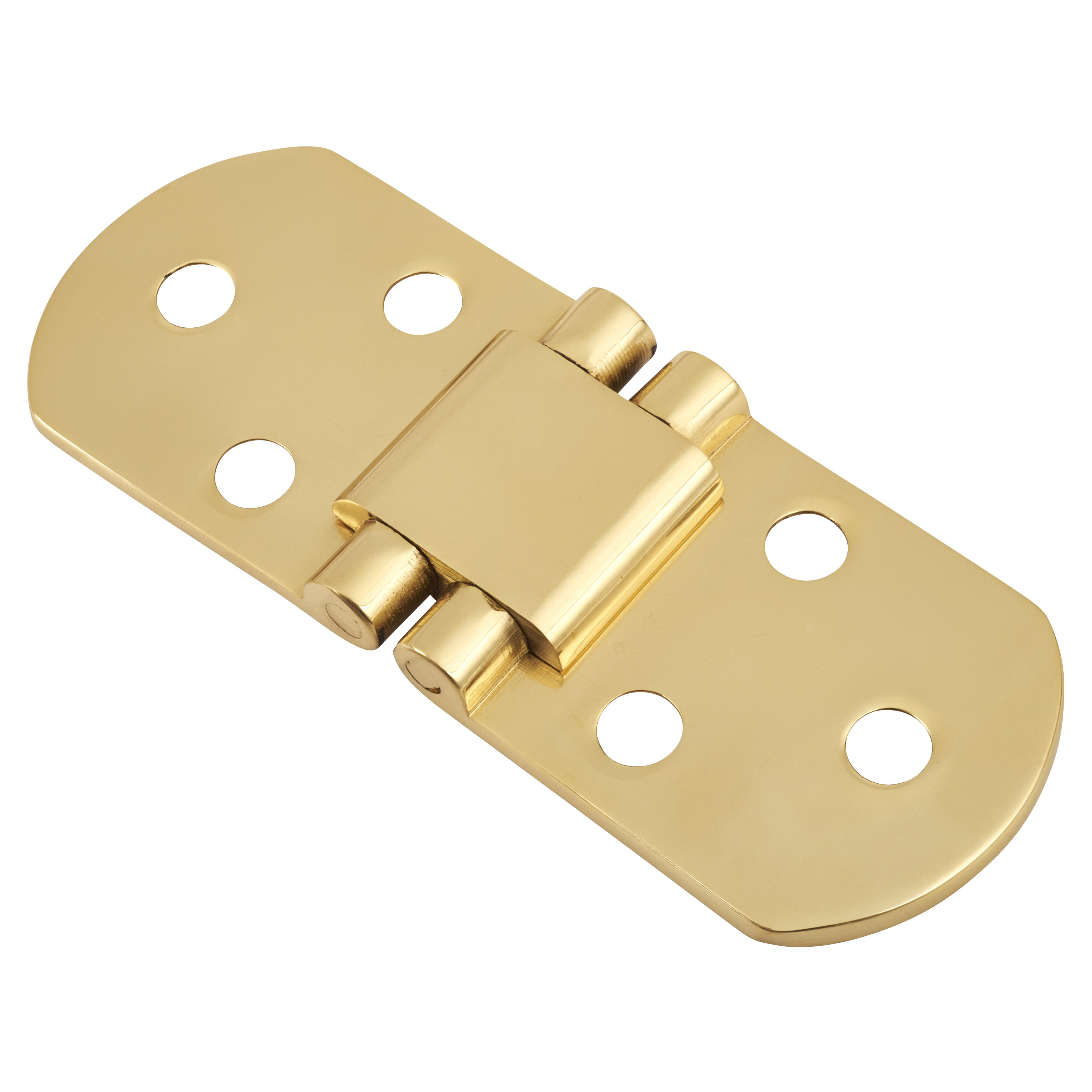 Counter Flap Hinge - 100 x 40 x 3mm - Polished Brass - Pair ...