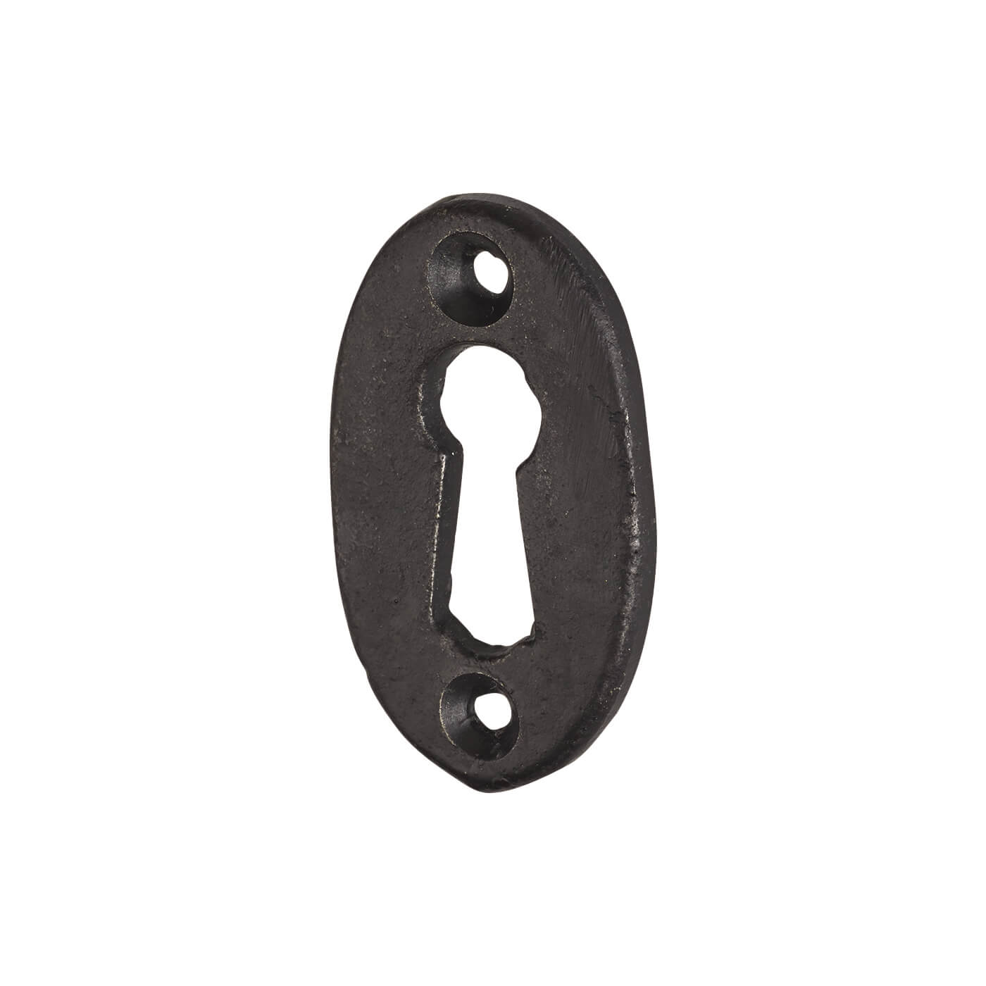 Olde Forge Rim Lock - Deadlock - Antique Black Iron | IronmongeryDirect ...