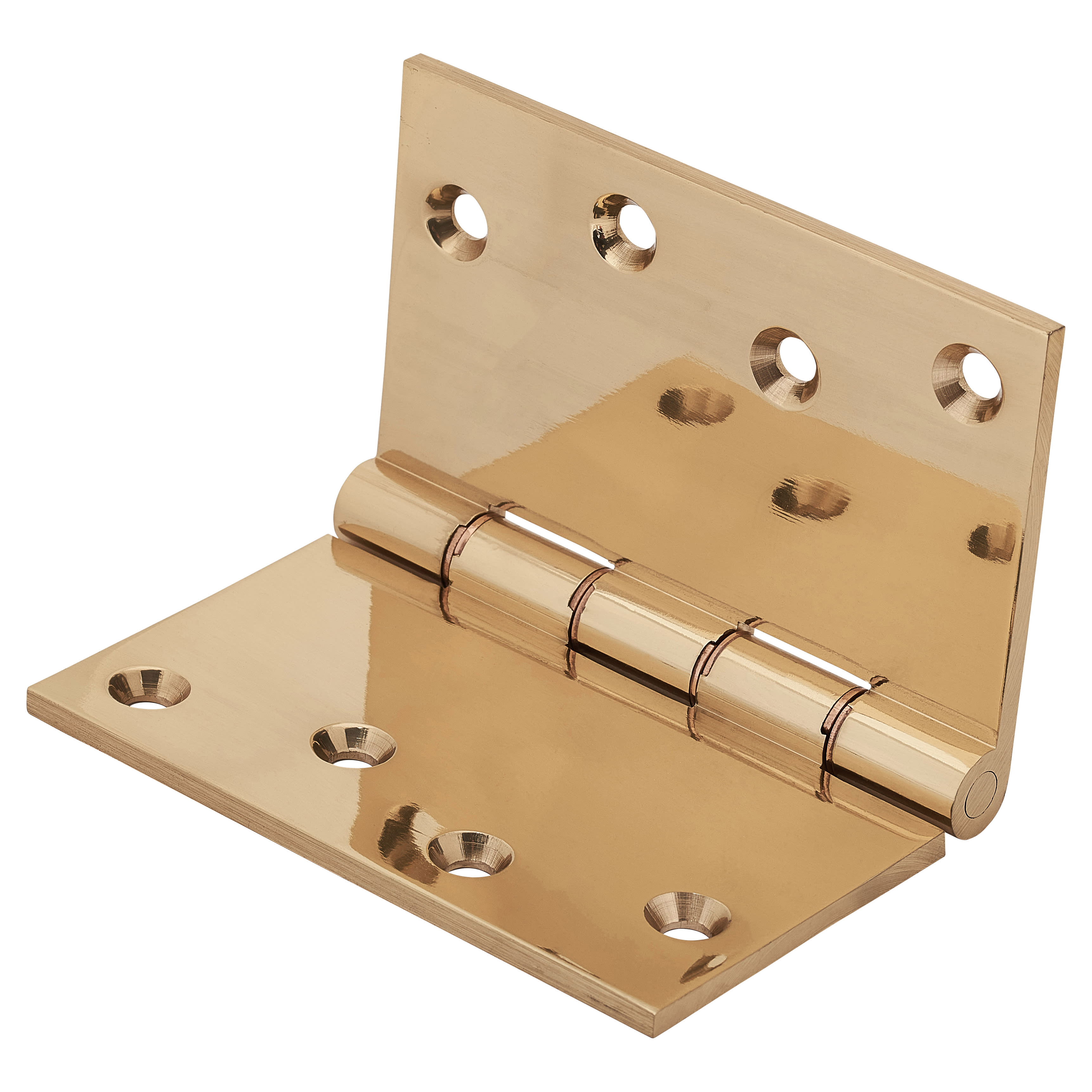 Jedo Brass Projection Hinge 102 x 125 x 3mm | IronmongeryDirect | Same ...