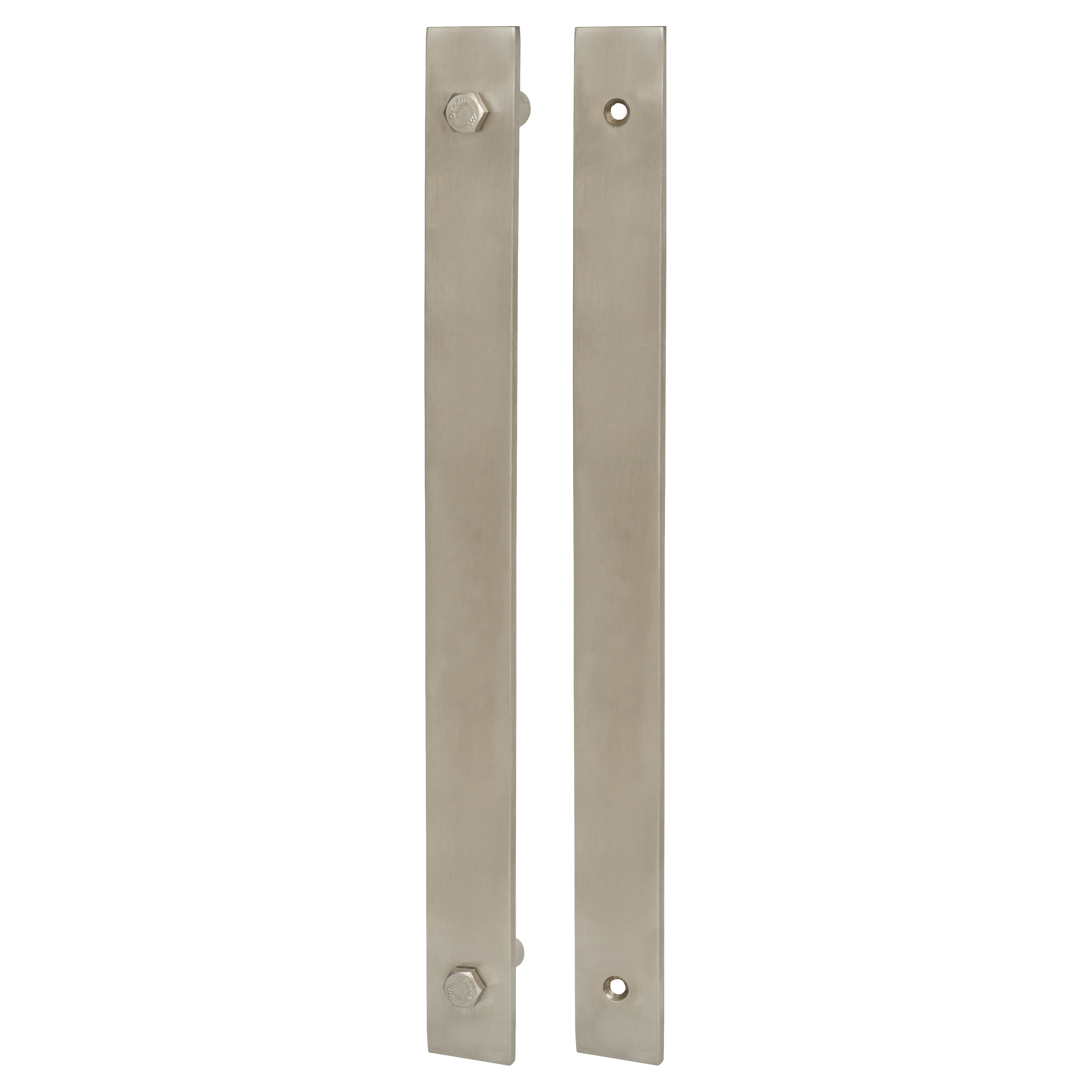 Altro Contemporary Barn Back to Back Door Handle - Stainless Steel ...