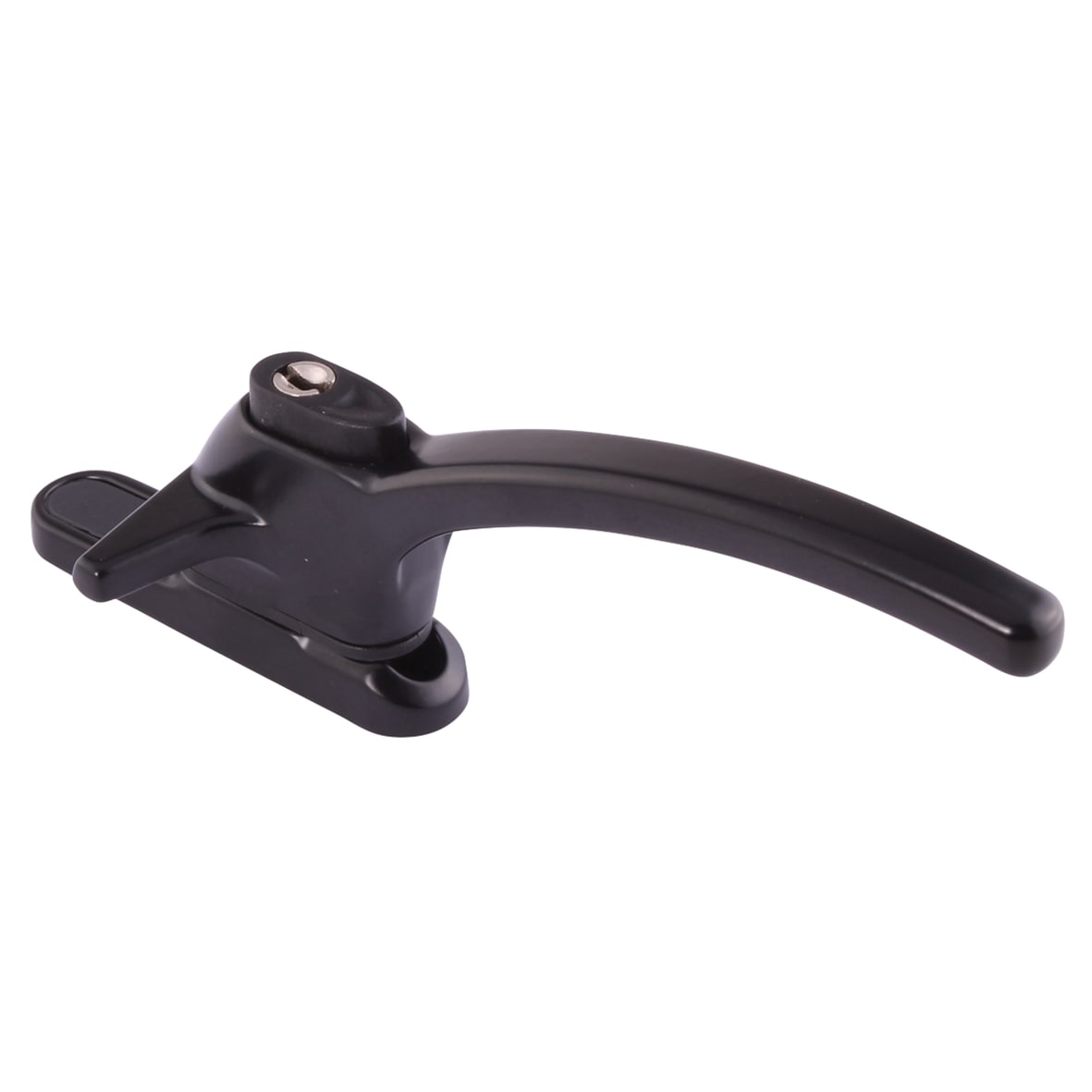 ERA 12mm Cockspur Left Hand Locking Handle - Black | IronmongeryDirect ...
