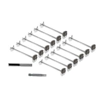 Stainless Steel Bolt Through Fixings 18 20mm Pack 10 ...