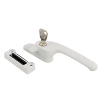 Jackloc Titan Lockable Window Restrictor with Folding Key - White ...