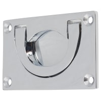 Altro Squash Court Flush Handle - 87 x 87 x 19mm - Polished Chrome ...
