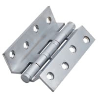 Storm Proof Casement Hinge 8mm flush wide gap 63mm Bright Zinc Plated | IronmongeryDirect | Same ...